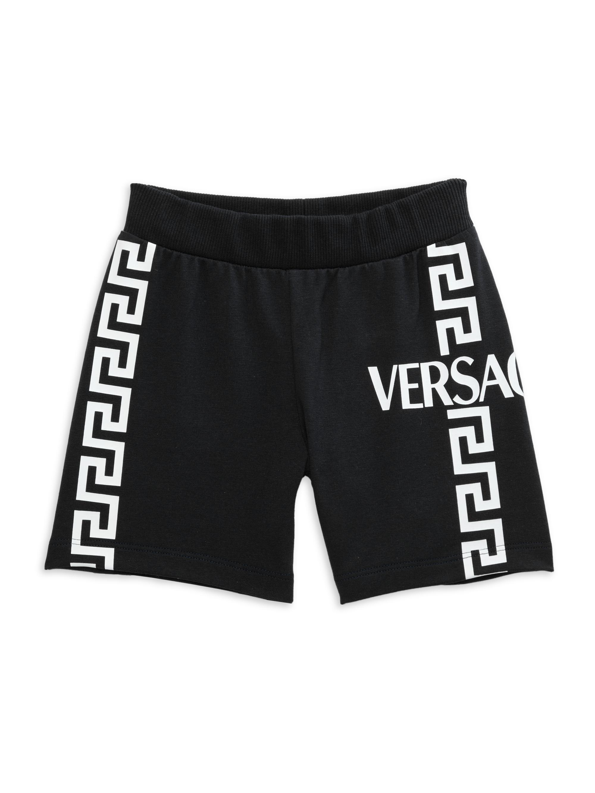 Click here for Versace Baby Boys Greca Logo Shorts - Black White... prices