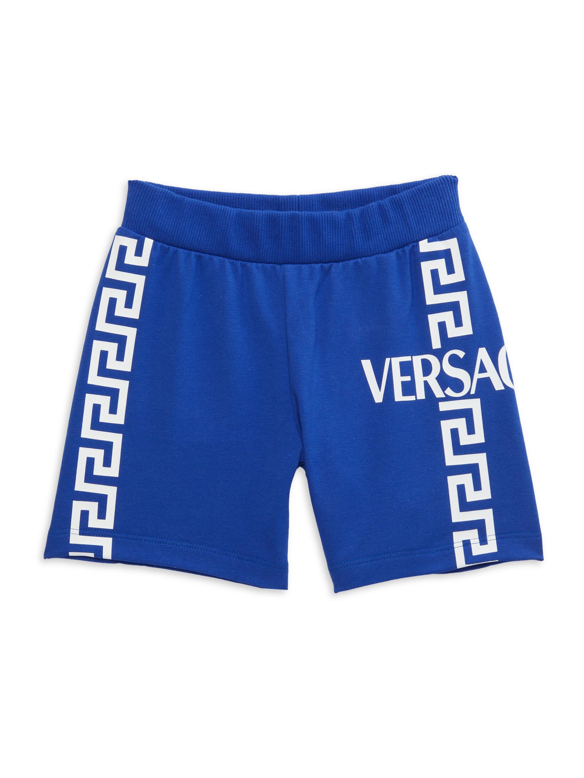 Click here for Versace Baby Boys Greca Logo Shorts - Blue White -... prices