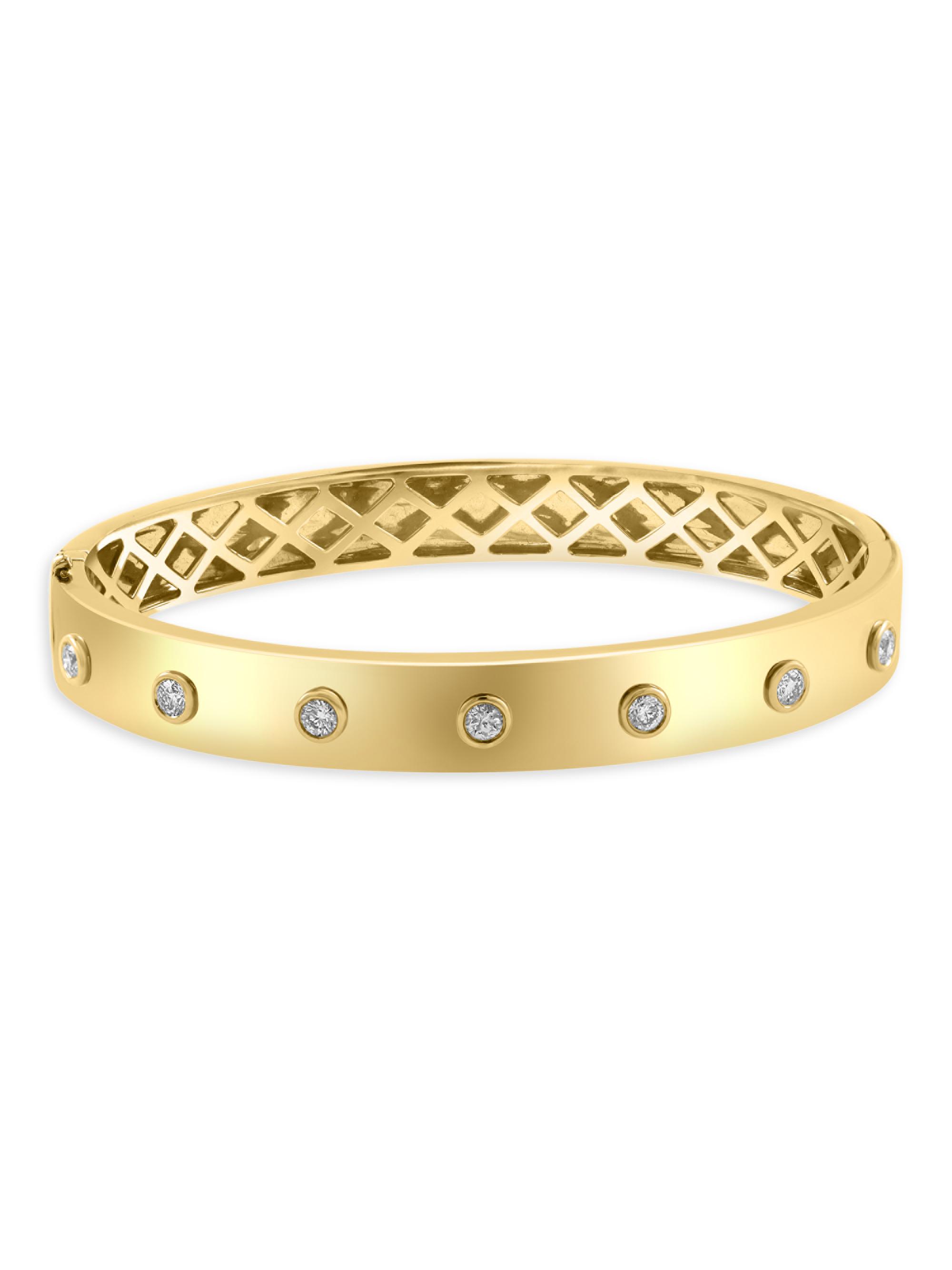 Click here for Effy Womens 14K Yellow Gold & 0.55 TCW Mined Diamo... prices