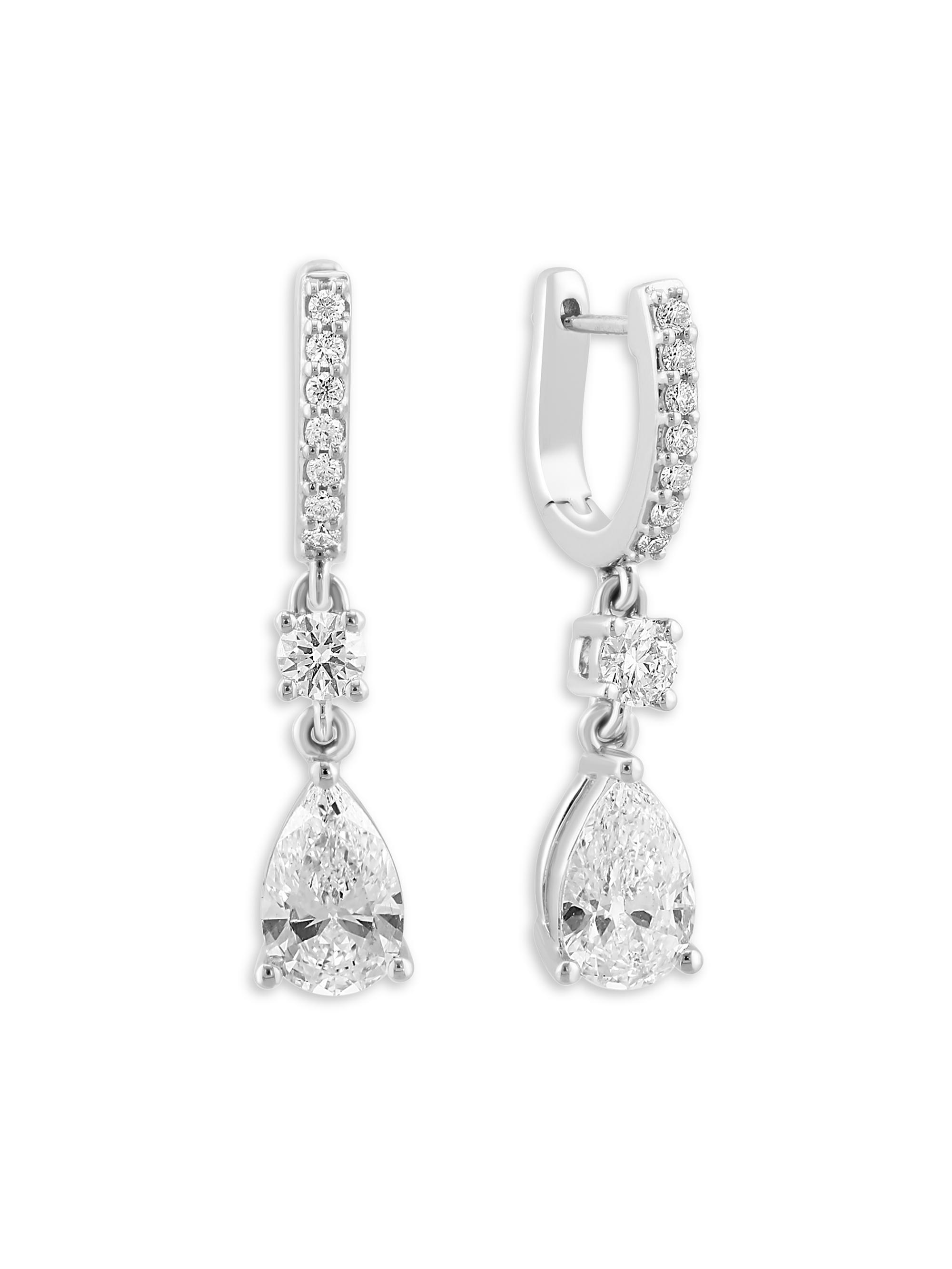 Click here for Effy Womens 14K White Gold & 1.62 TCW Lab Grown Di... prices