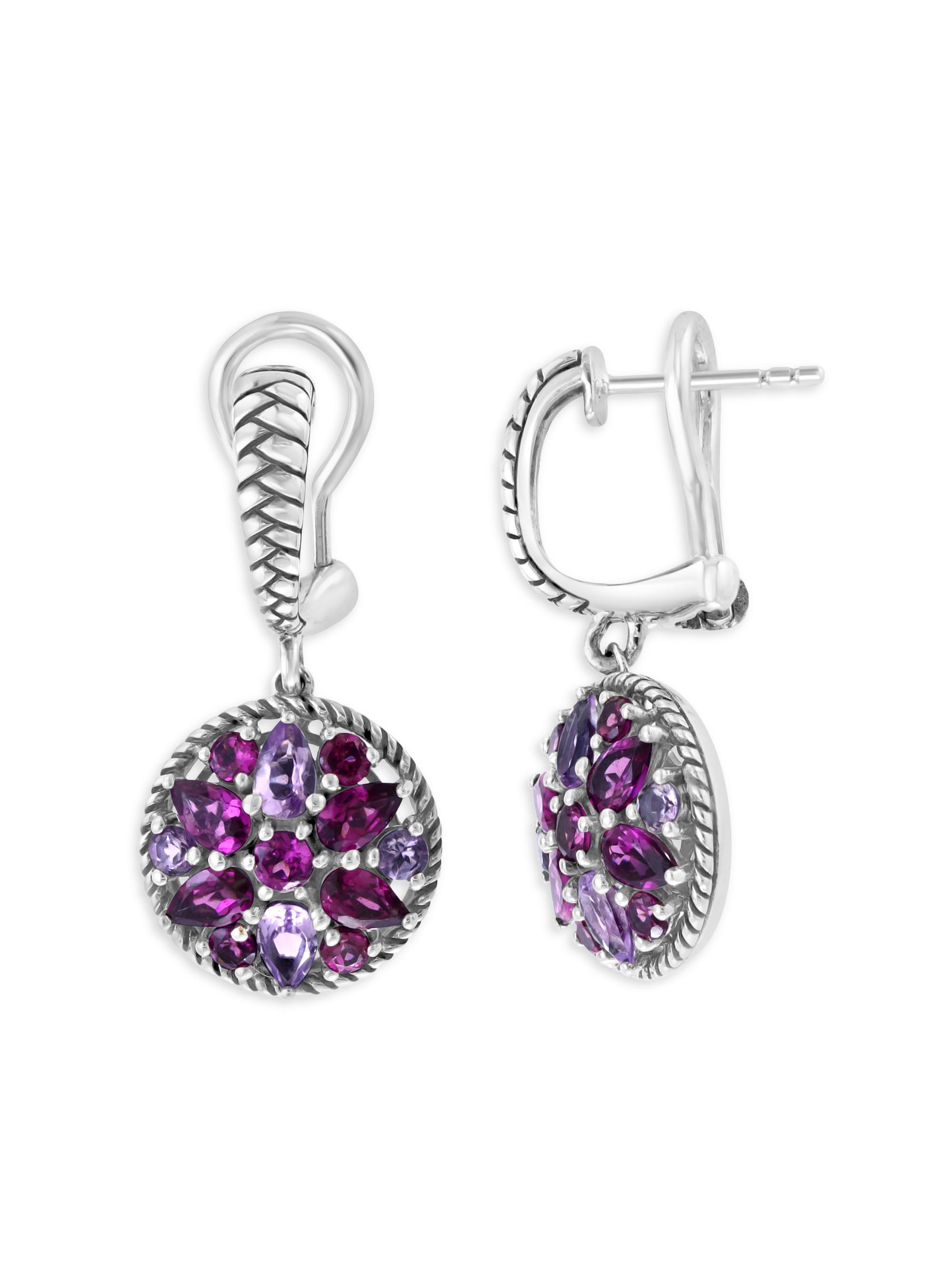Click here for Effy Womens Sterling Silver  Amethyst & Rhodolite... prices