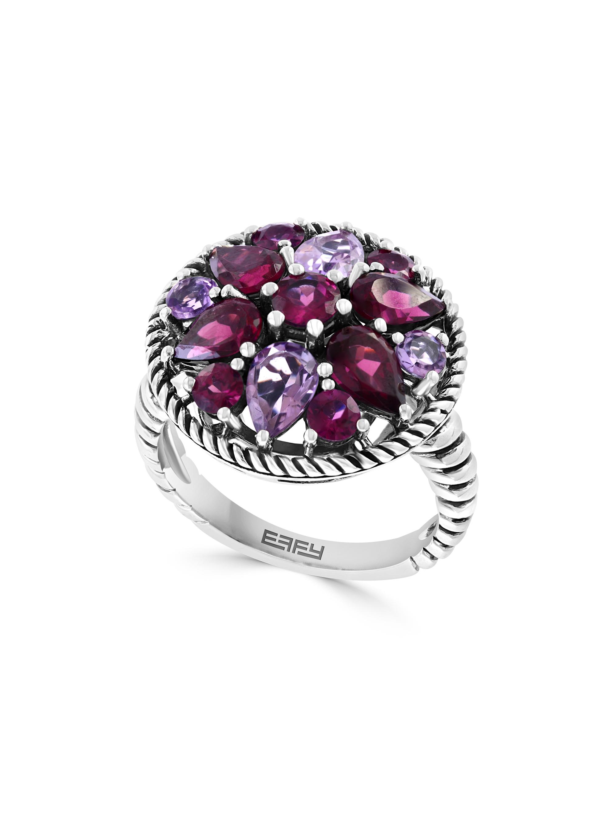 Click here for Effy Womens Sterling Silver  Amethyst & Rhodolite... prices