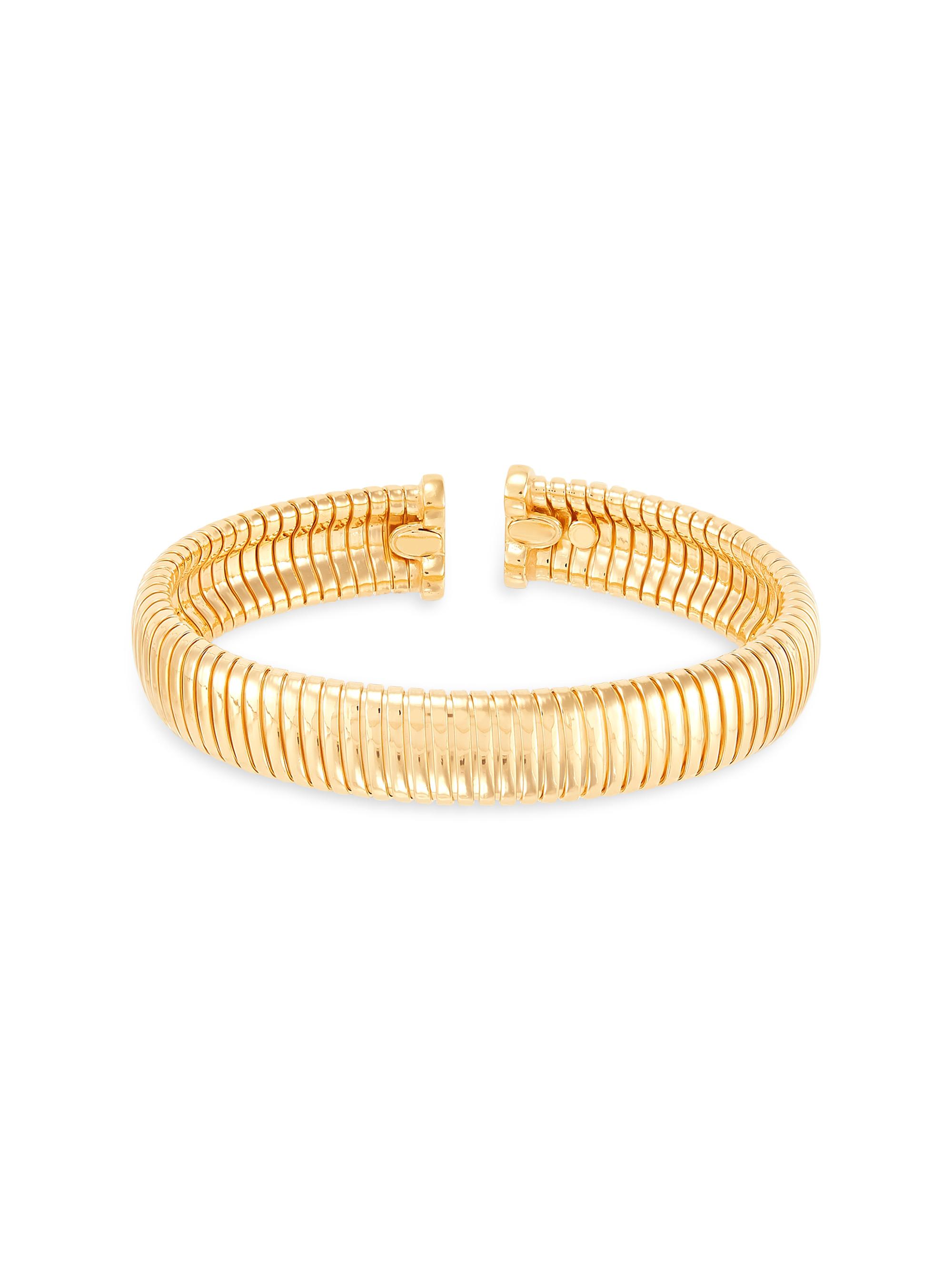 Click here for Saks Fifth Avenue Womens 18K Goldplated Sterling S... prices