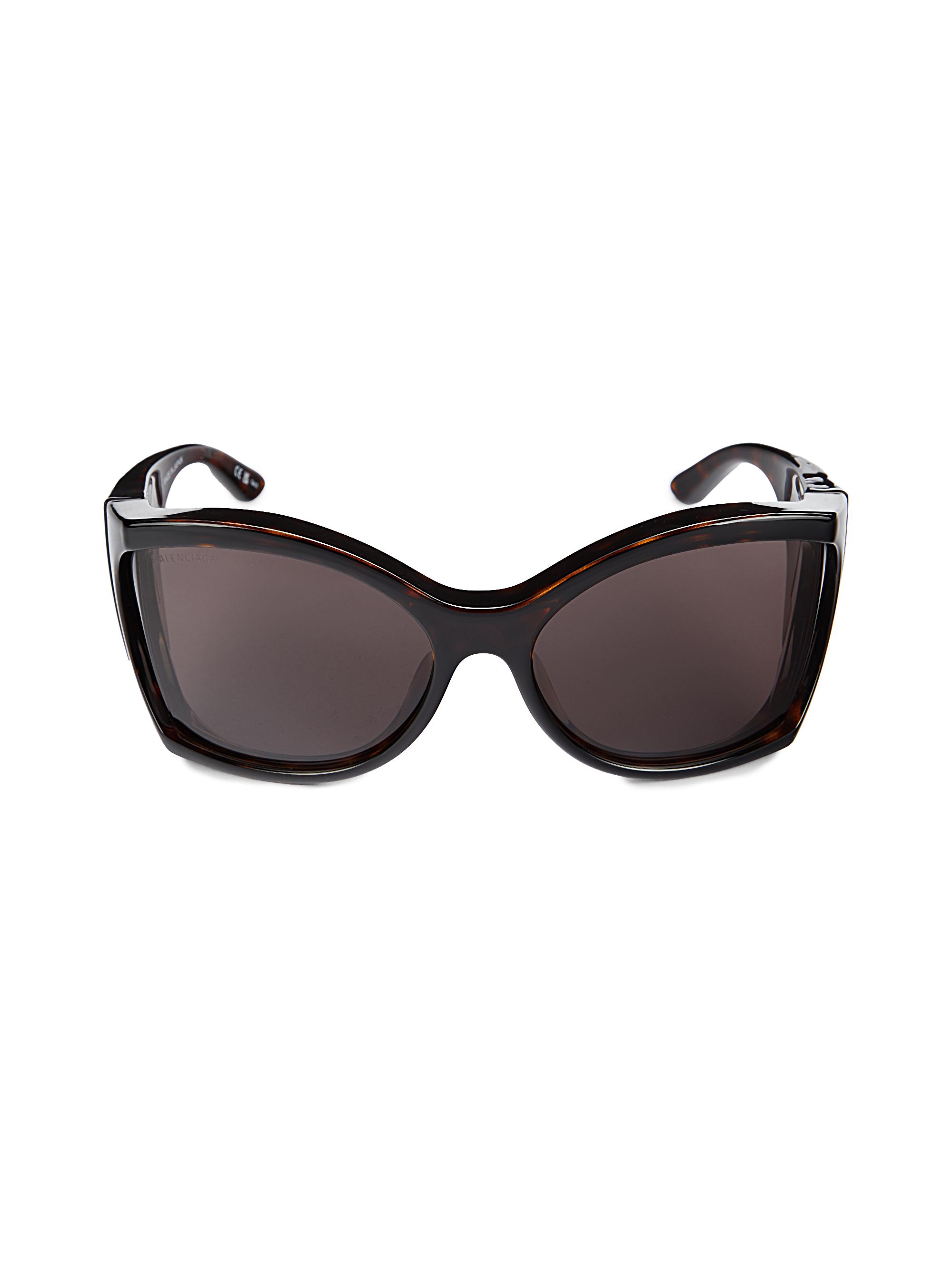 Click here for Balenciaga Womens 72MM Butterfly Sunglasses - Hava... prices