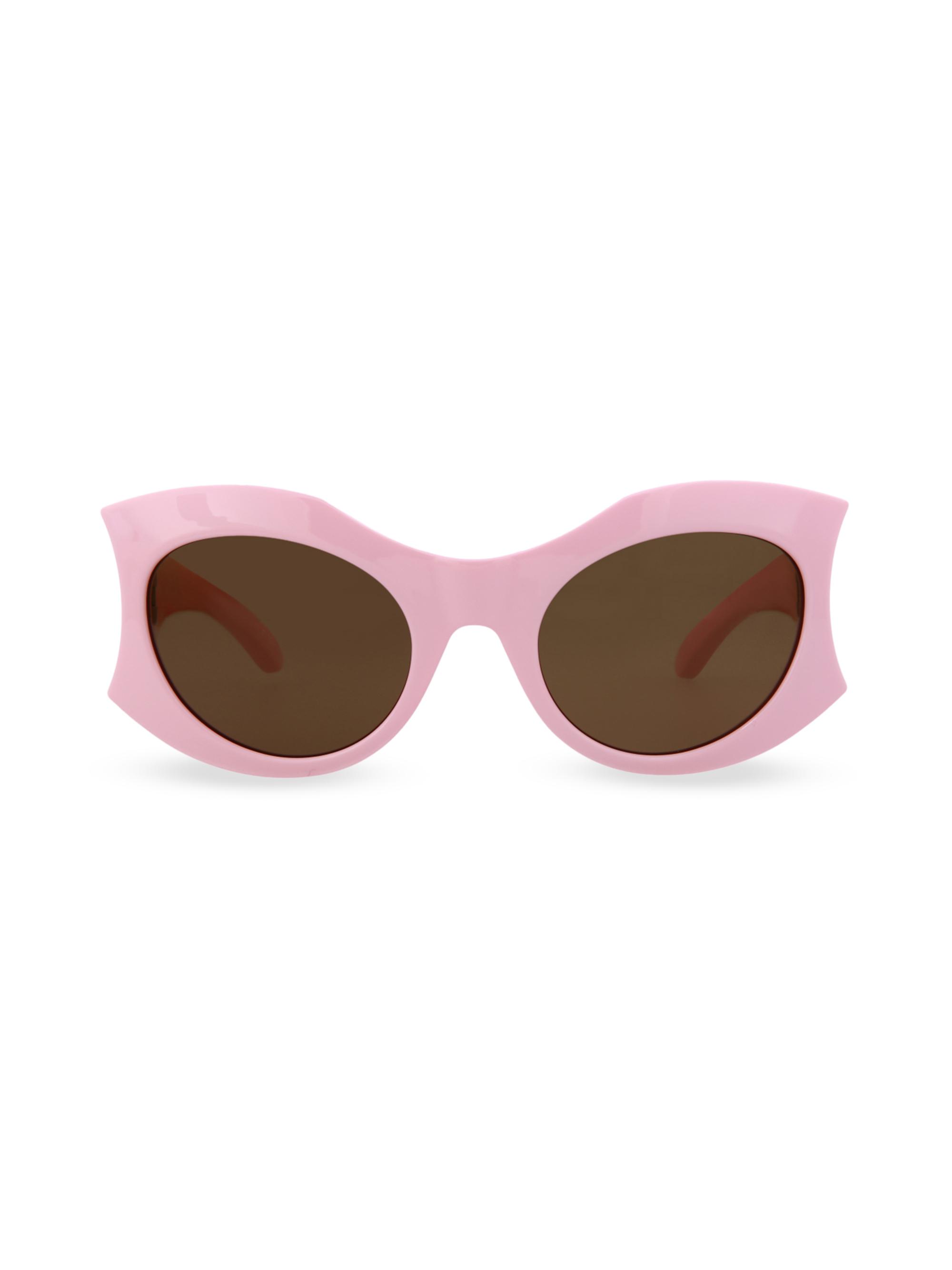 Click here for Balenciaga Womens 56MM Cat Eye Sunglasses - Pink prices