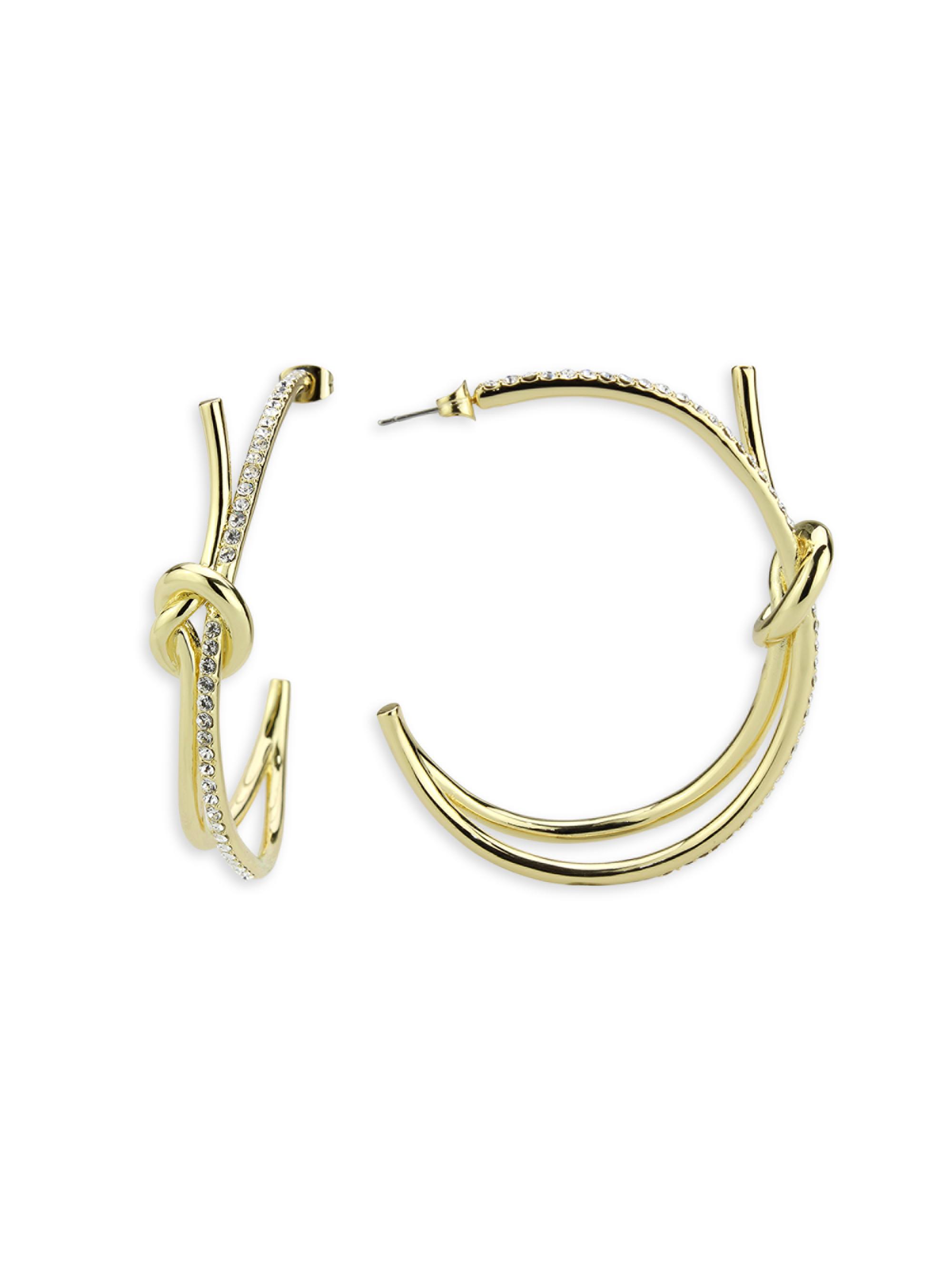 Click here for Saviene Womens 18K Goldplated  Cubic Zirconia & Cr... prices