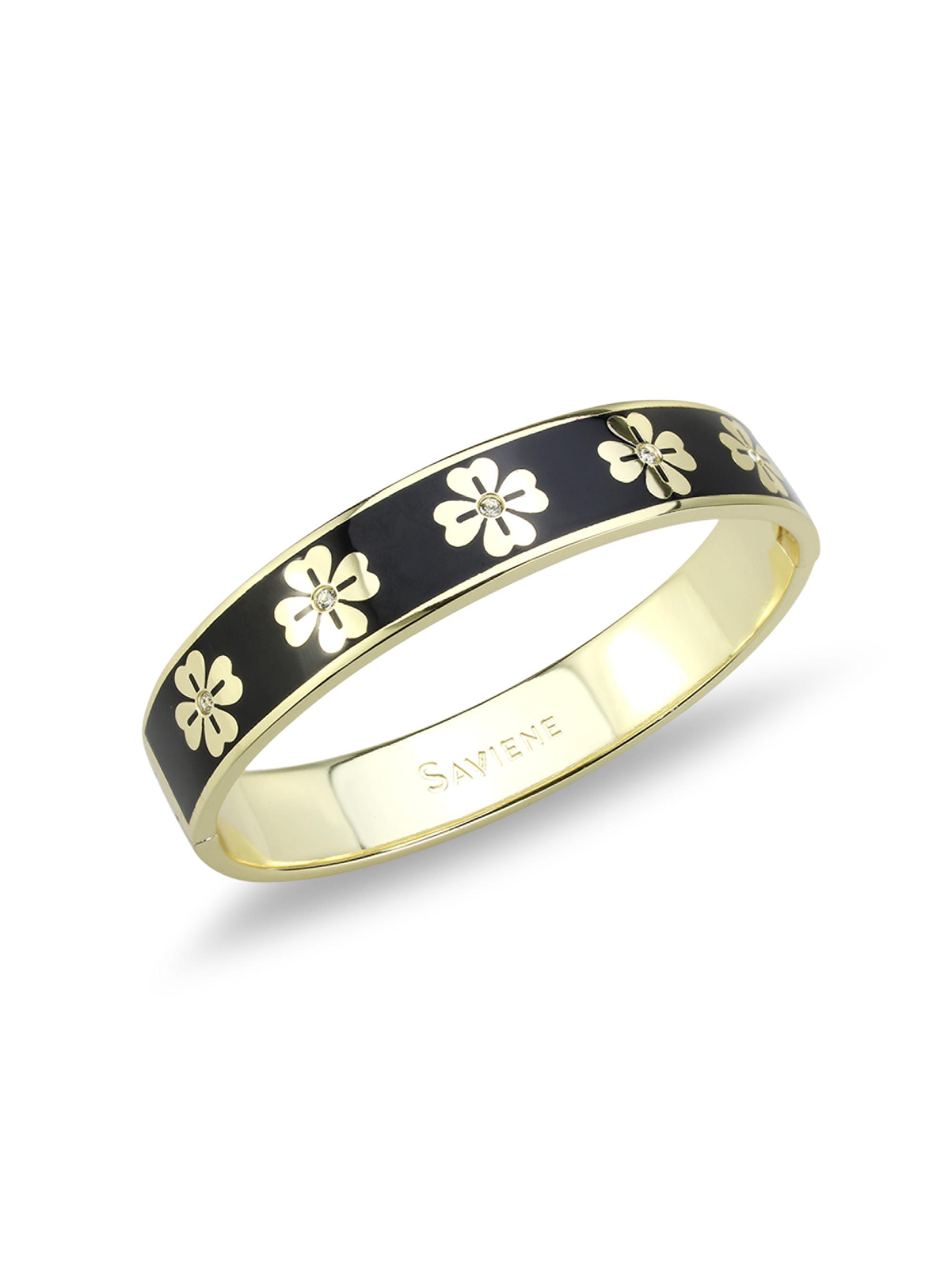 Click here for Saviene Womens 18K Goldplated & Cubic Zirconia Clo... prices