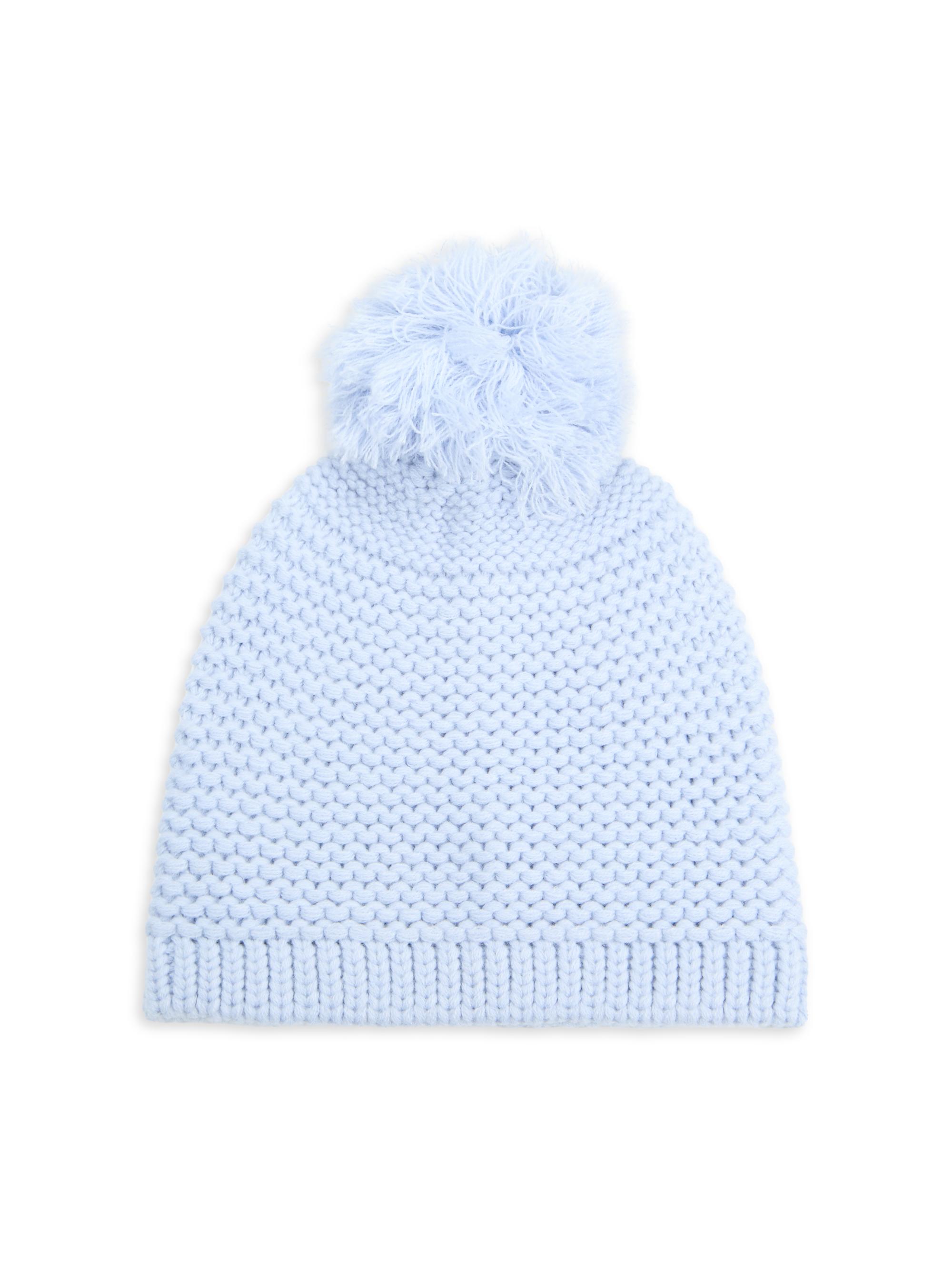 Click here for Ugg Womens Knit Wool Blend Beanie - Light Blue prices