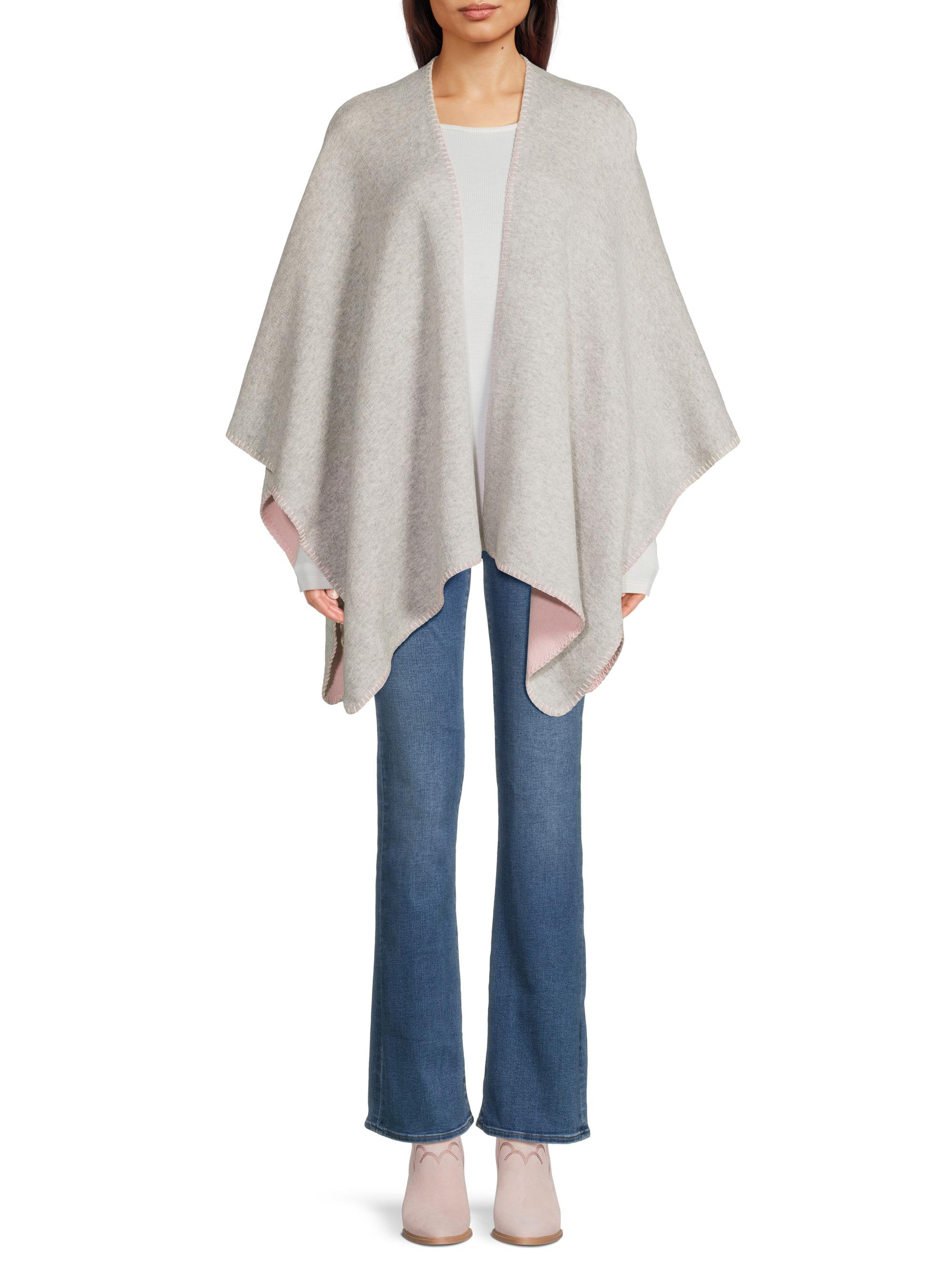 Click here for Saks Fifth Avenue Womens Whipstich Wool-Blend Ruan... prices