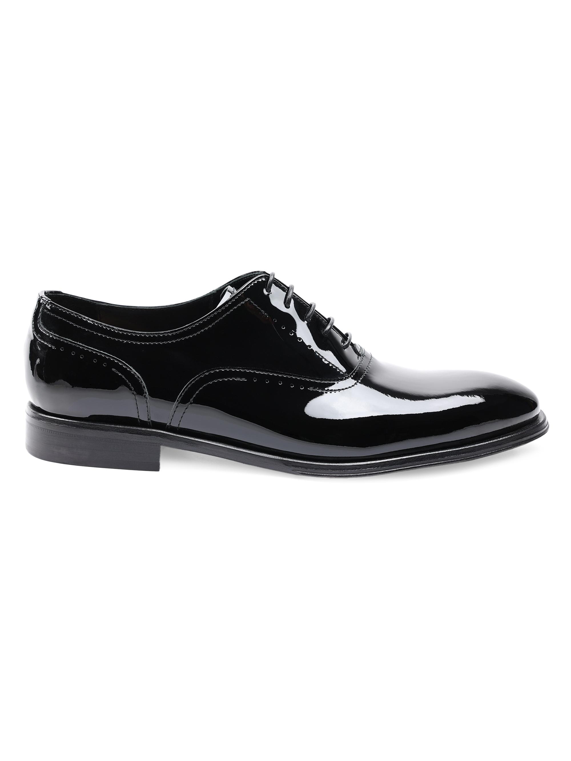 Click here for Mens Arno Sera Patent Oxford Shoes - Black Patent prices