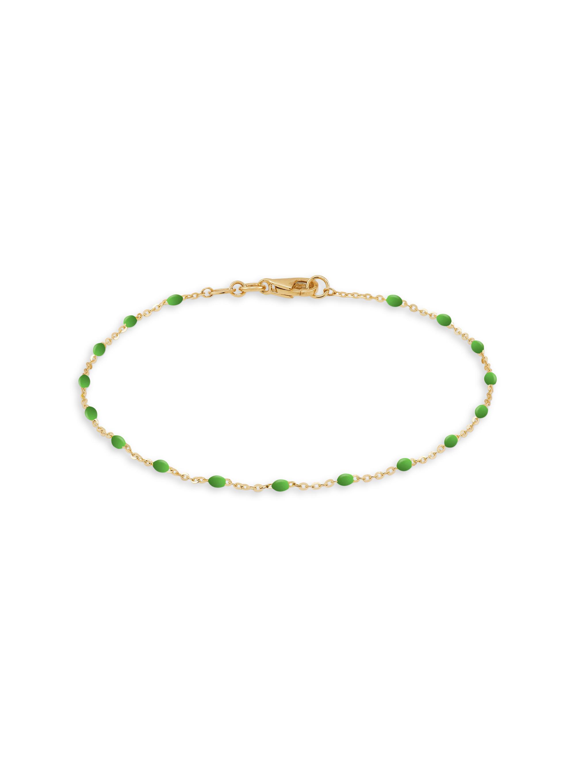 Click here for Saks Fifth Avenue Womens 14K Yellow Gold & Enamel... prices