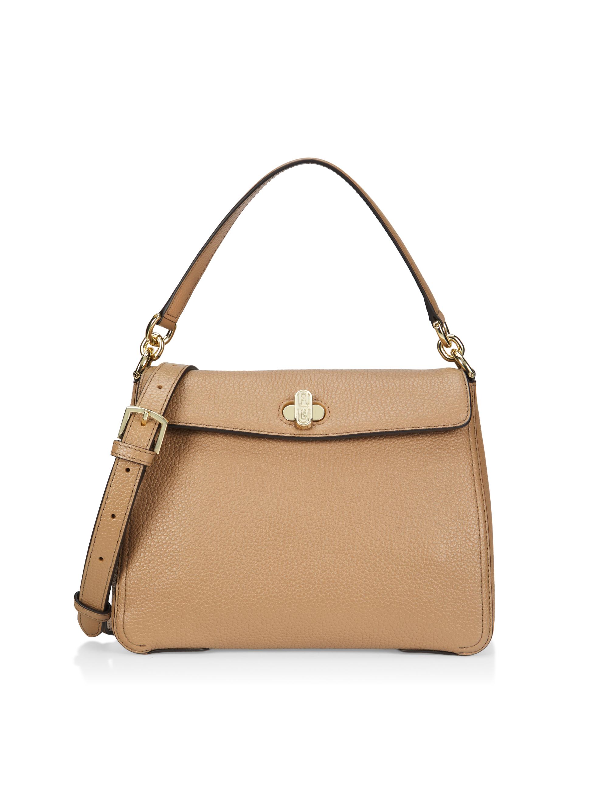 Click here for Furla Womens Leather Top Handle Bag - Desert prices