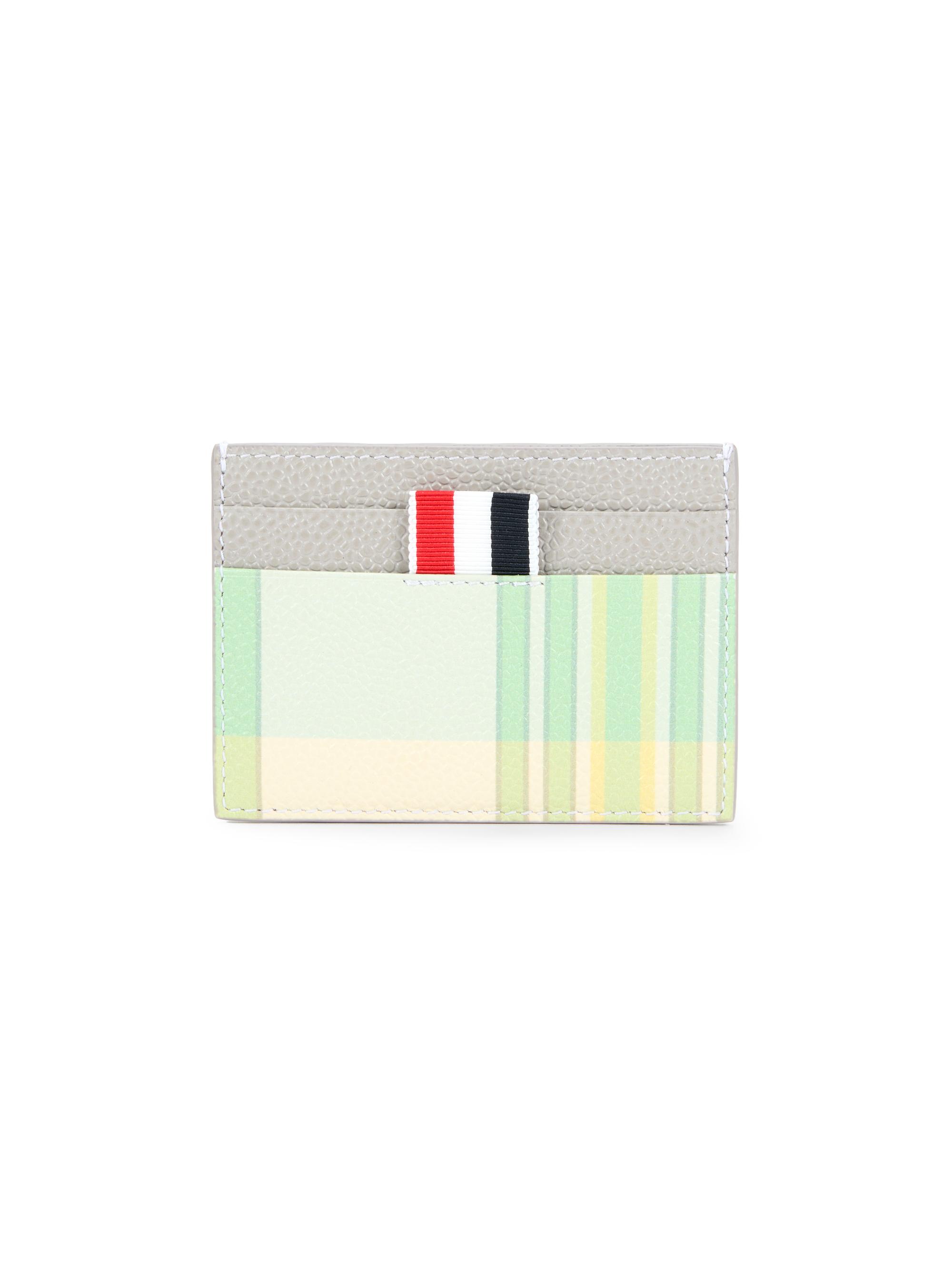 Click here for Thom Browne Mens Colorblock Leather Card Holder -... prices