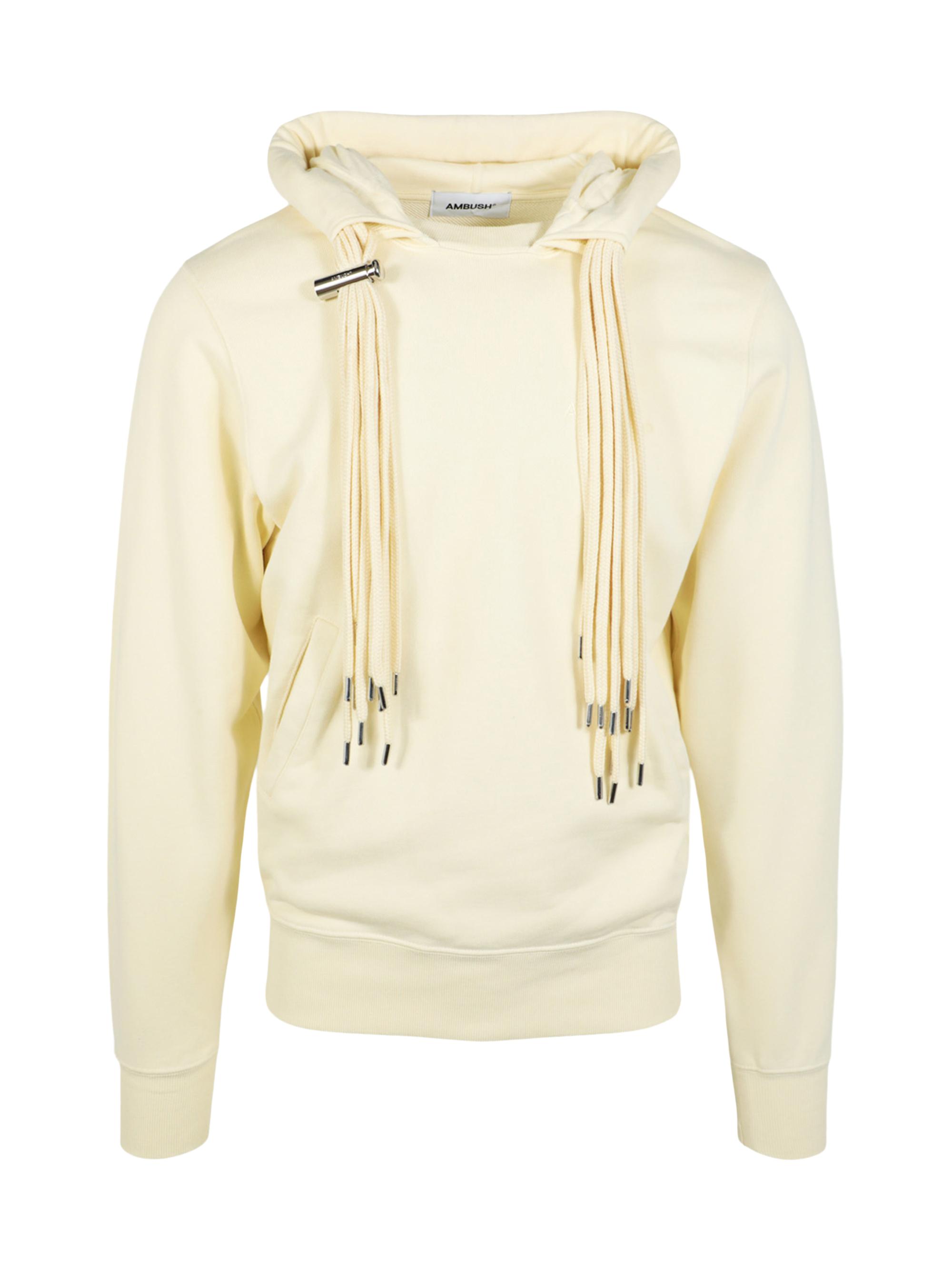Click here for Ambush Mens Loose Fit Solid Hoodie - White - Size... prices