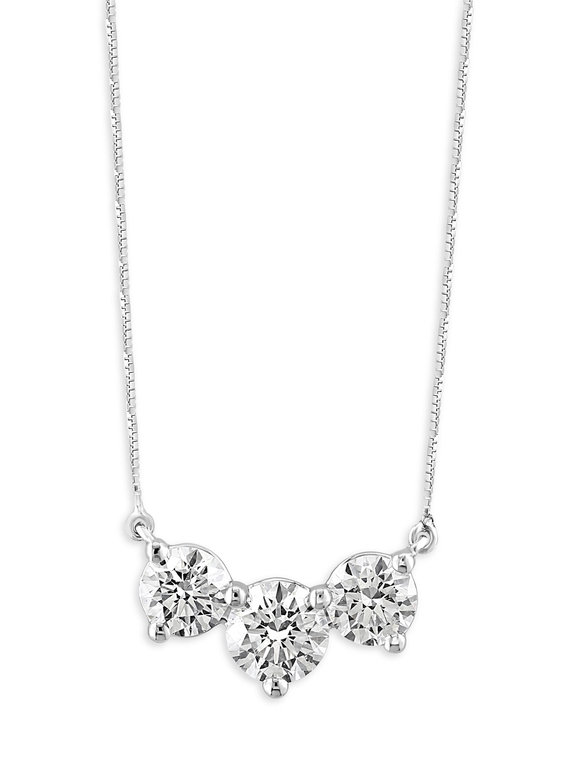 Click here for Effy Womens 14K White Gold & 2.25 TCW Lab Grown Di... prices