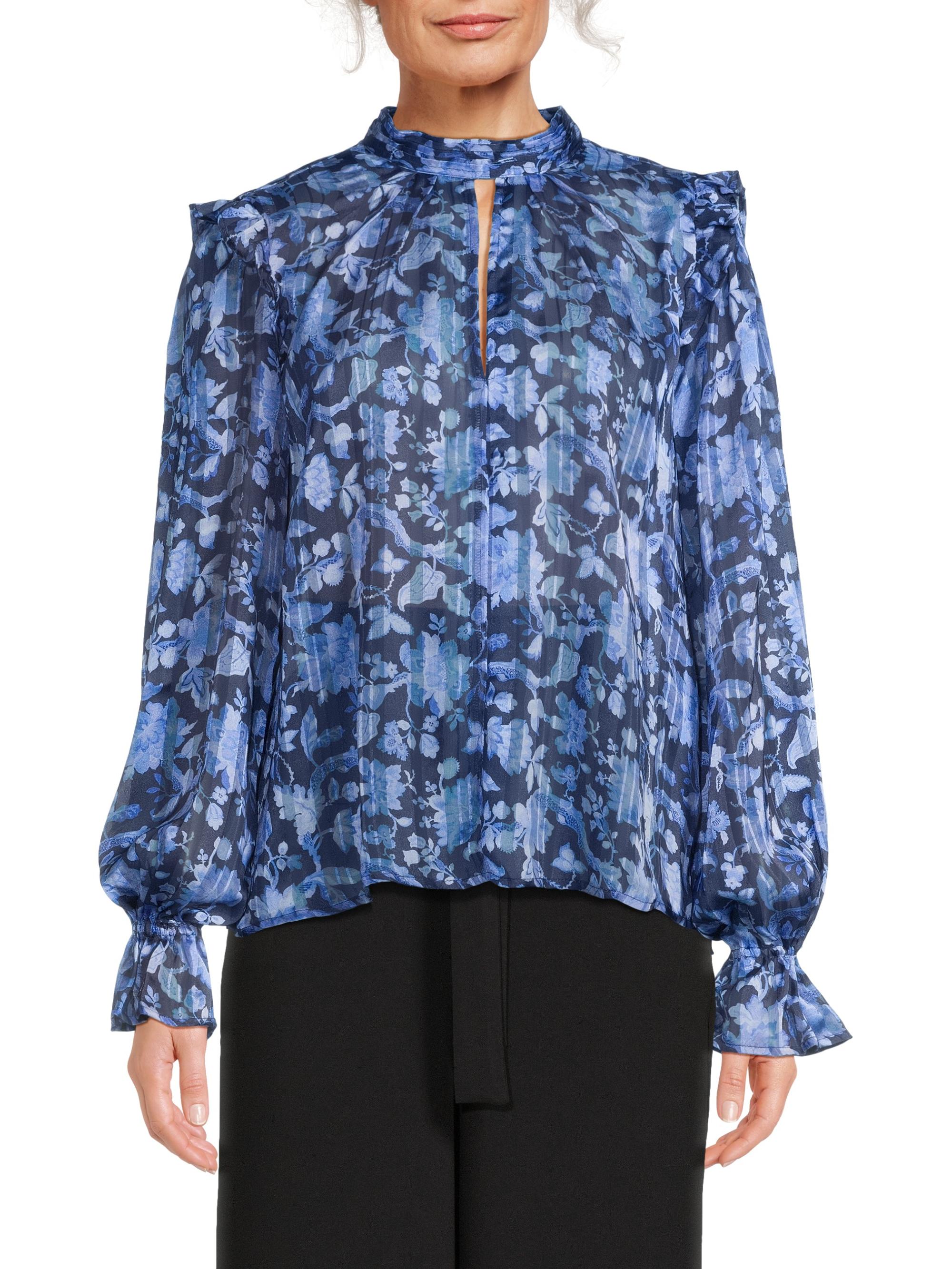 Click here for French Connection Womens Cynthia Floral Keyhole To... prices