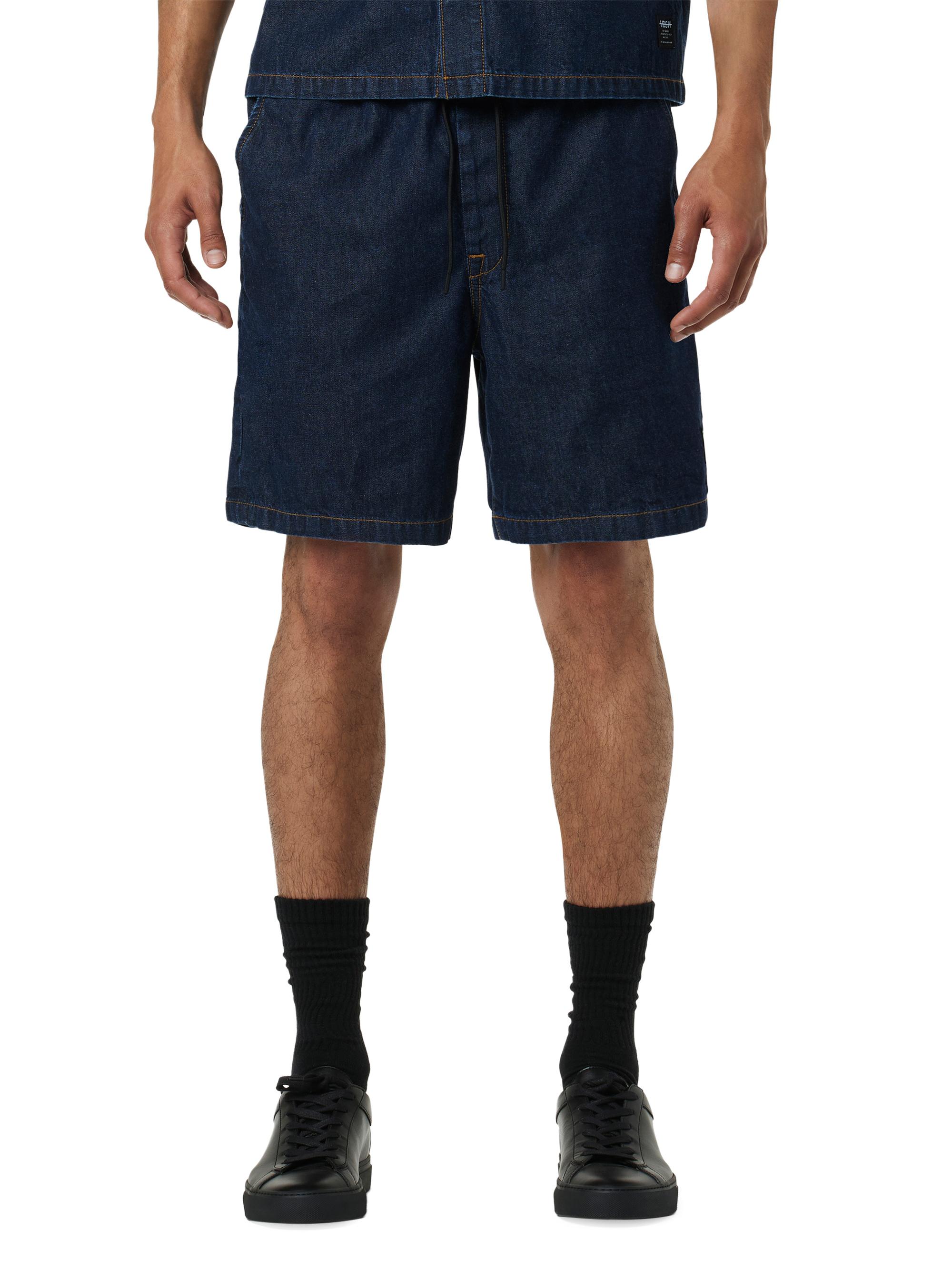 Click here for Hudson Jeans Mens Solid Denim Shorts - Blue - Size... prices