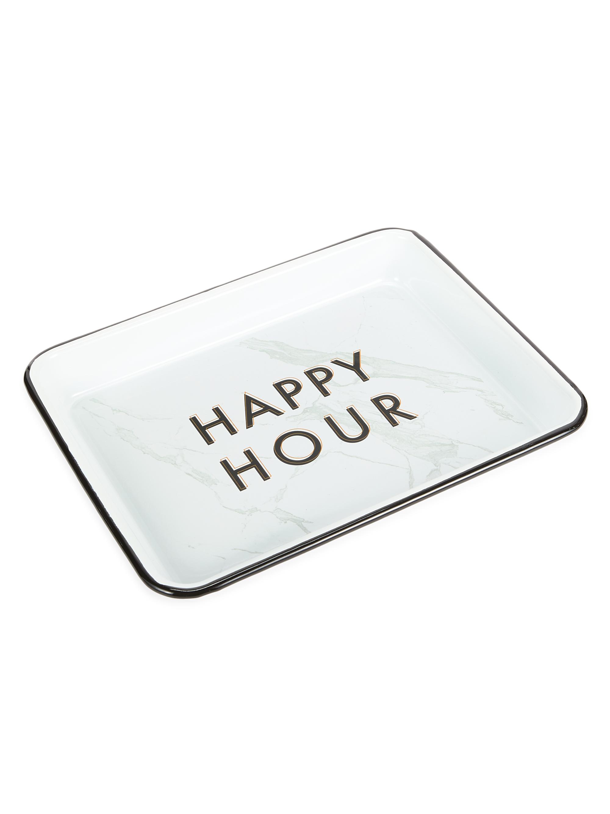 Click here for Saks Fifth Avenue Happy Hour Marble-Effect Serving... prices