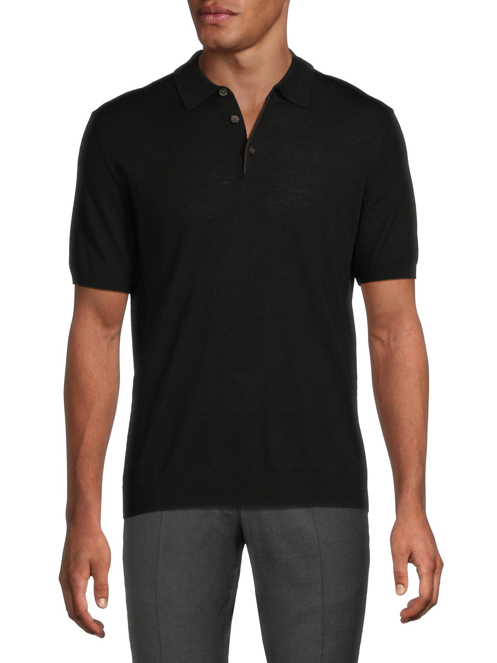 Click here for Bruno Magli Mens Short Sleeve Merino Wool Sweater... prices