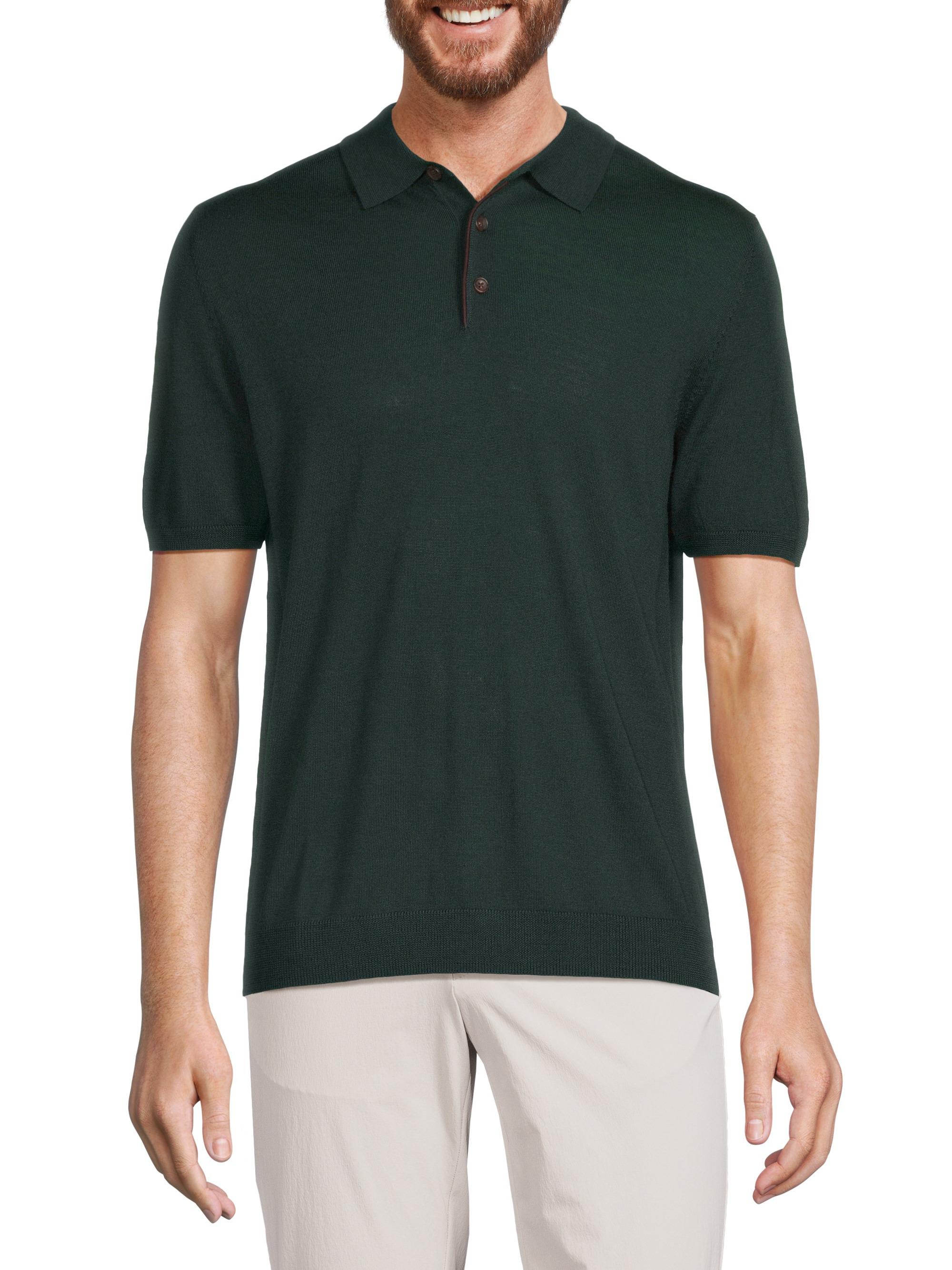 Click here for Bruno Magli Mens Short Sleeve Merino Wool Sweater... prices