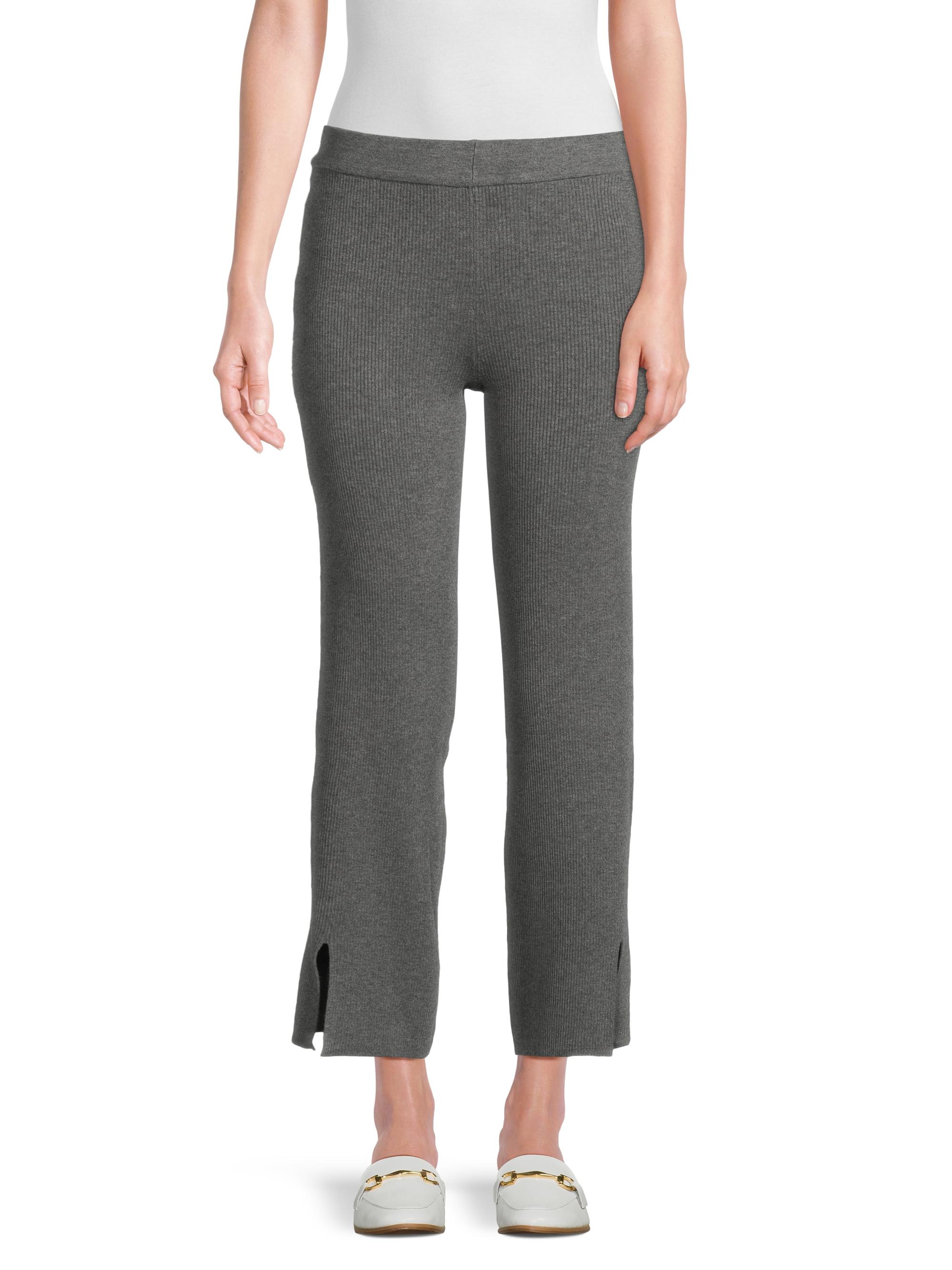 Click here for Saks Fifth Avenue Womens Ribbed Slit Flat Front Pa... prices