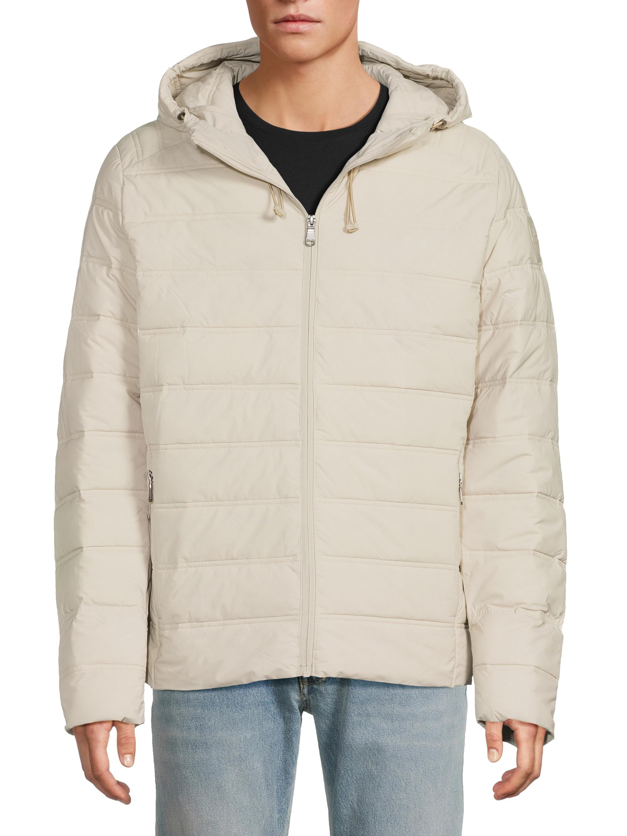 Click here for Pajar Mens Seneca Puffer Zip-Up Hooded Jacket - De... prices