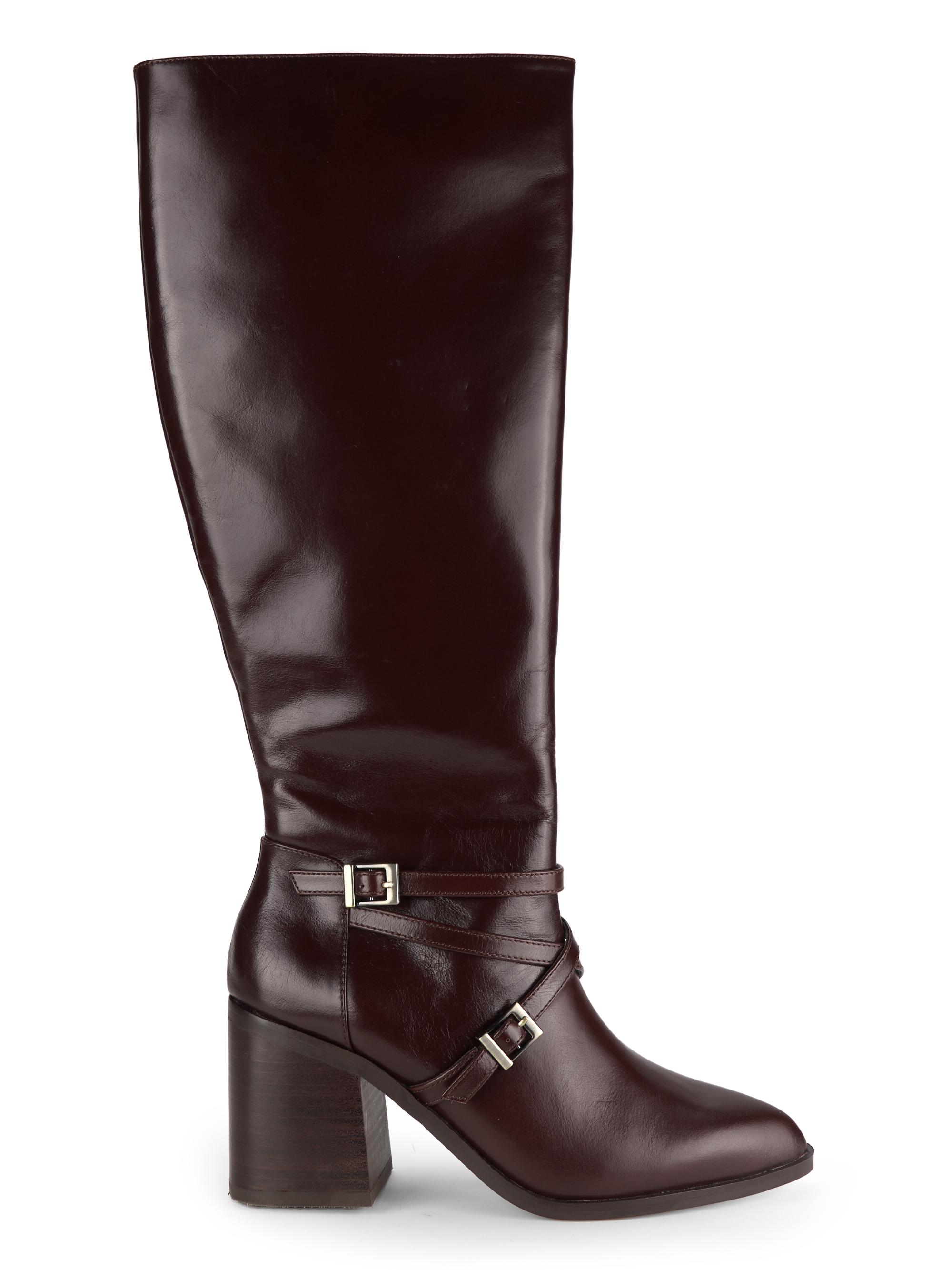 Click here for Charles David Womens Jacoby 83MM Block Heel Leathe... prices