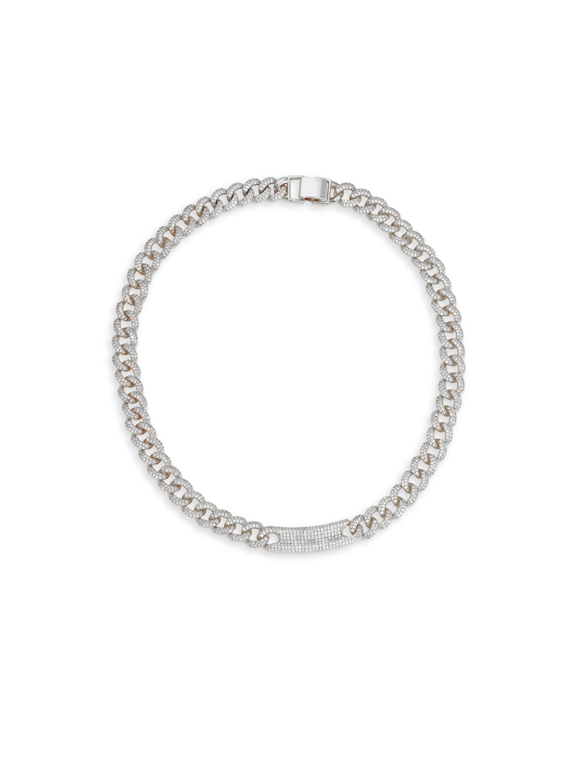 Click here for Eye Candy LA Womens Luxe Mia Silvertone & Cubic Zi... prices