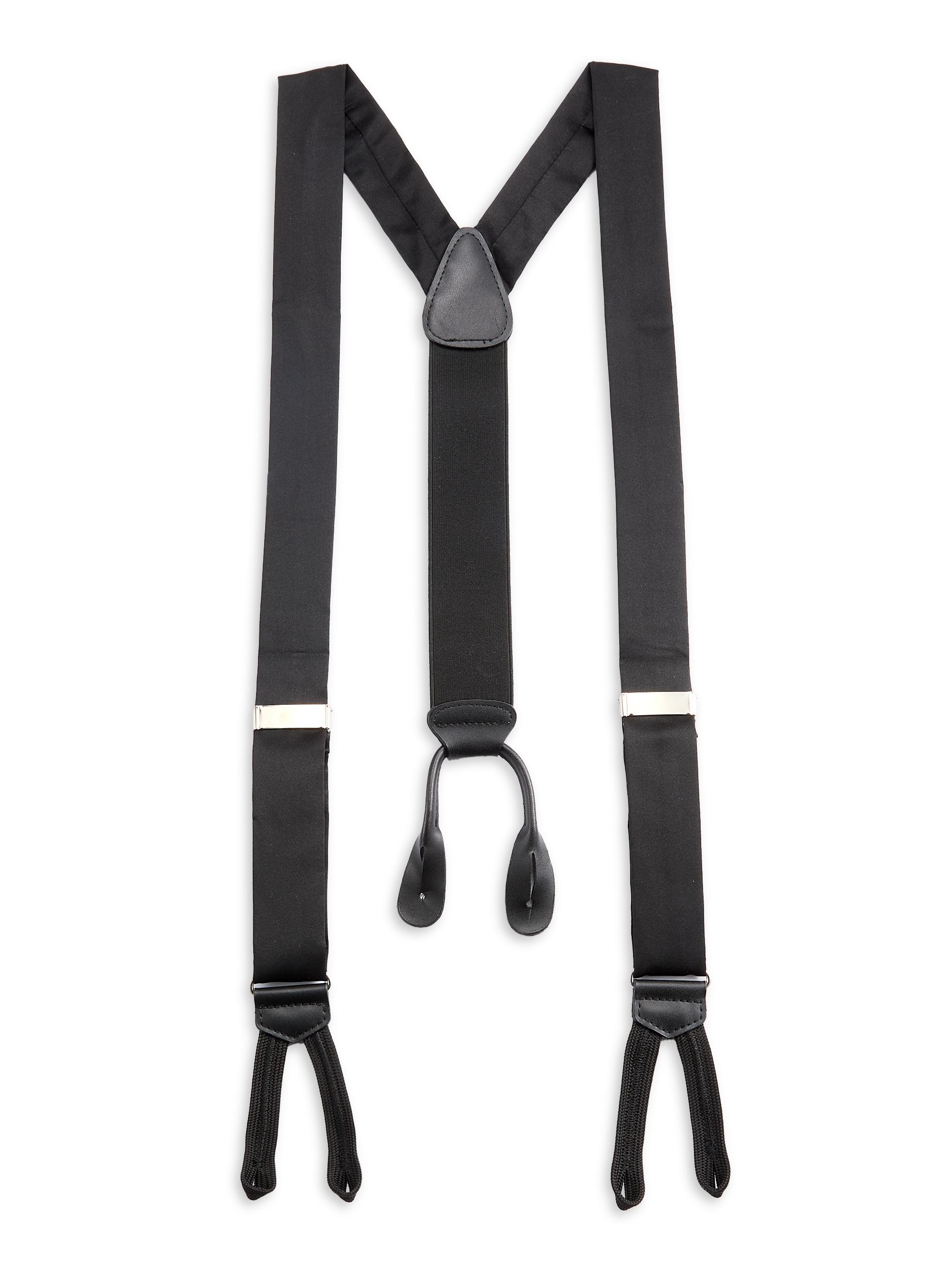 Click here for Saks Fifth Avenue Mens Silk & Satin Suspenders - B... prices
