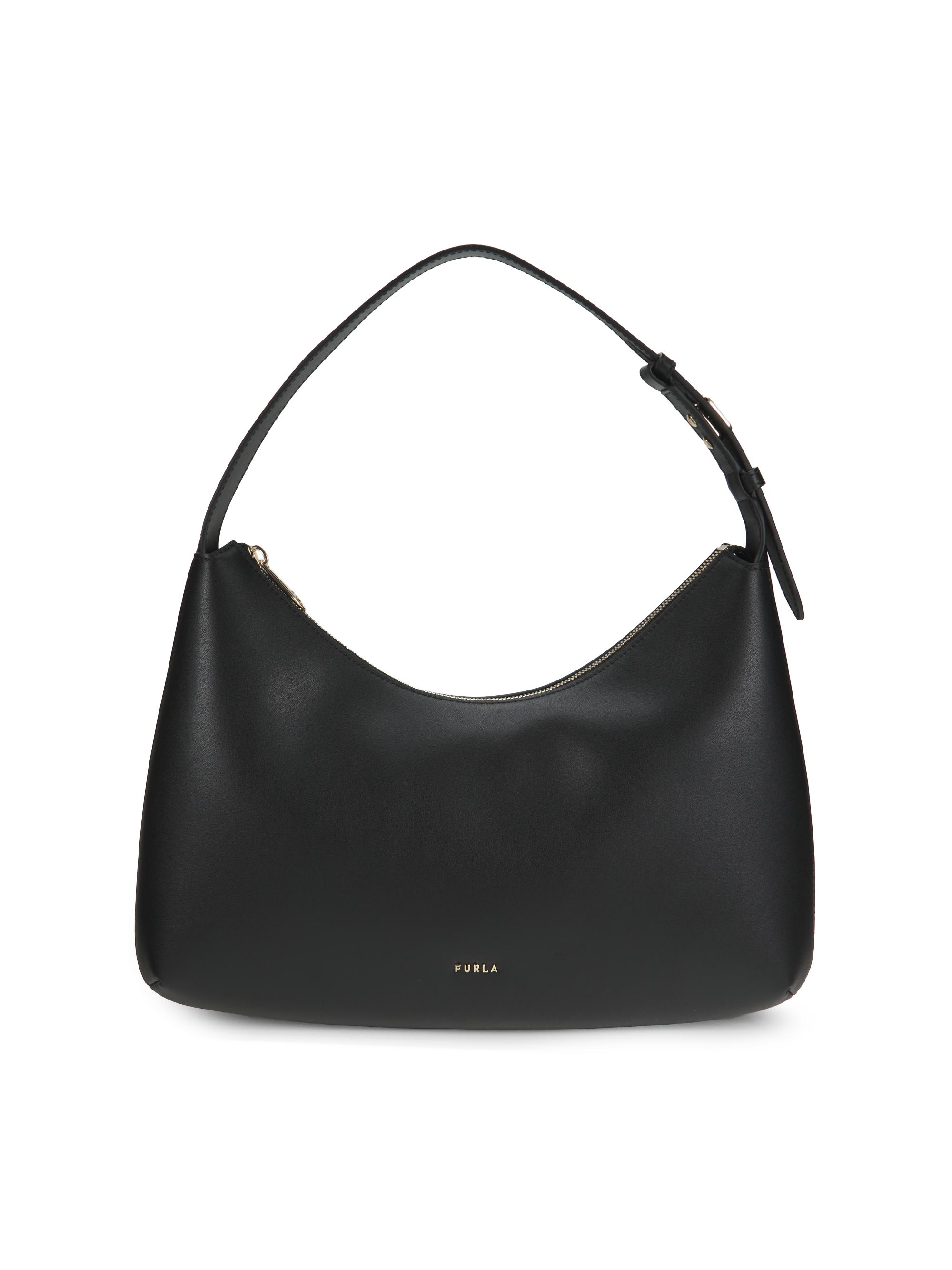 Click here for Furla Womens Leather Hobo Bag - Nero prices