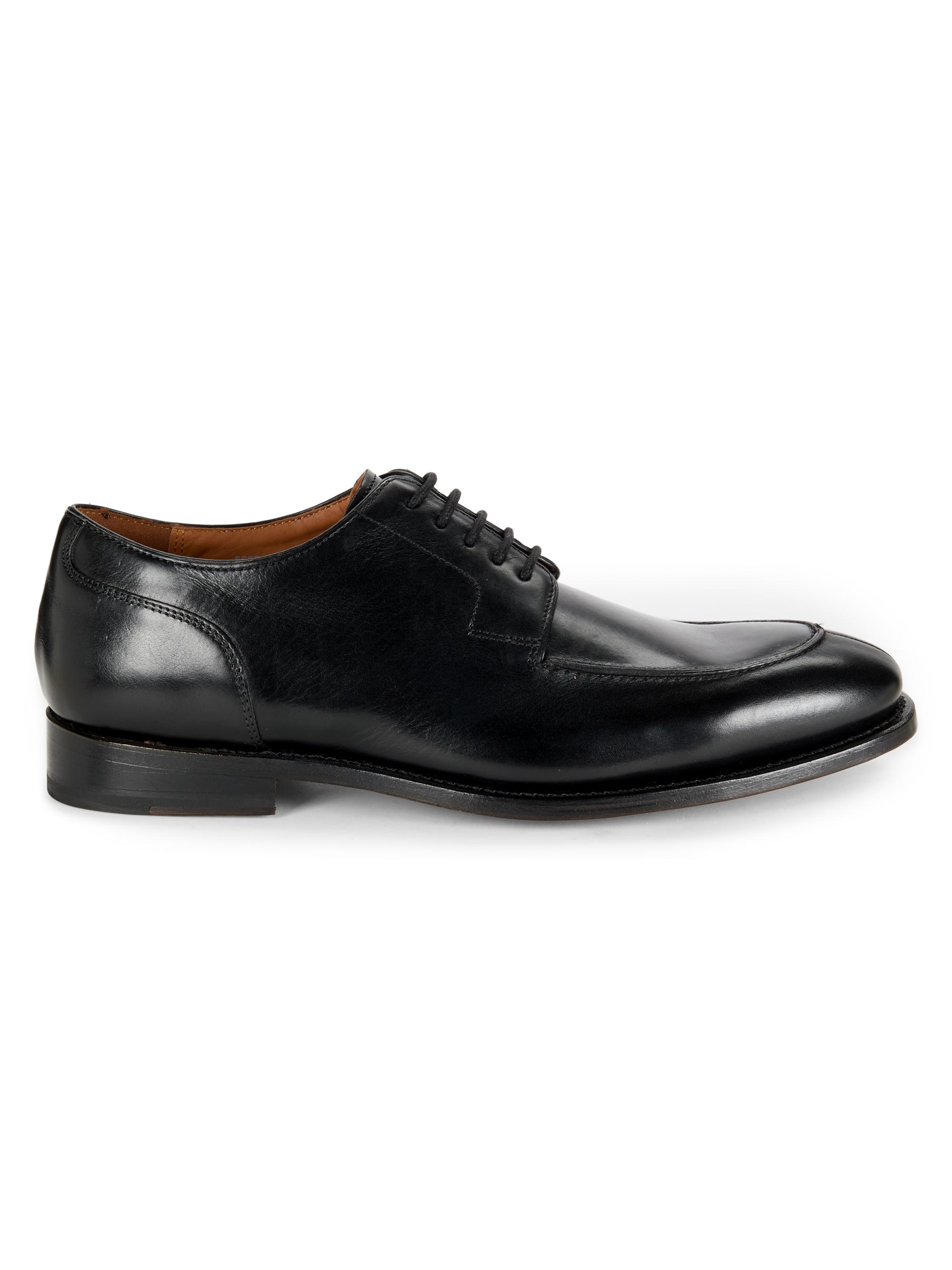 Click here for Allen Edmonds Mens Watson Leather Derby Shoes - Bl... prices