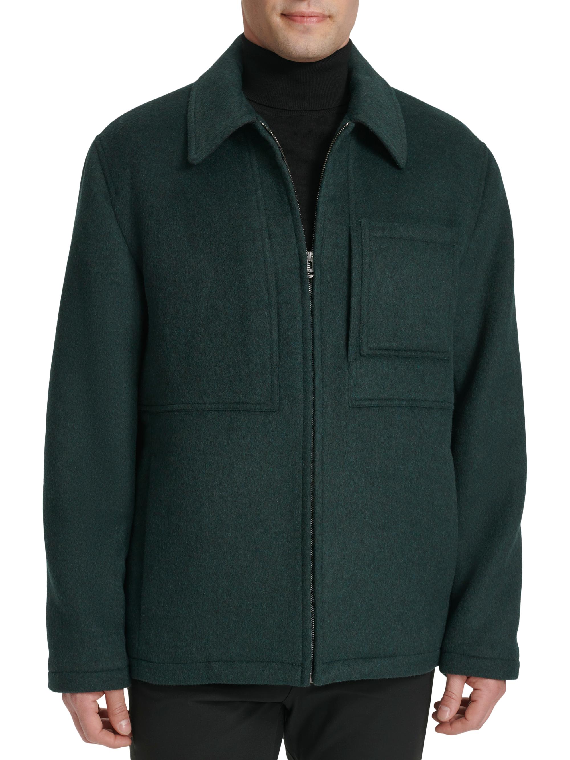 Click here for Cole Haan Zip Front Jacket prices