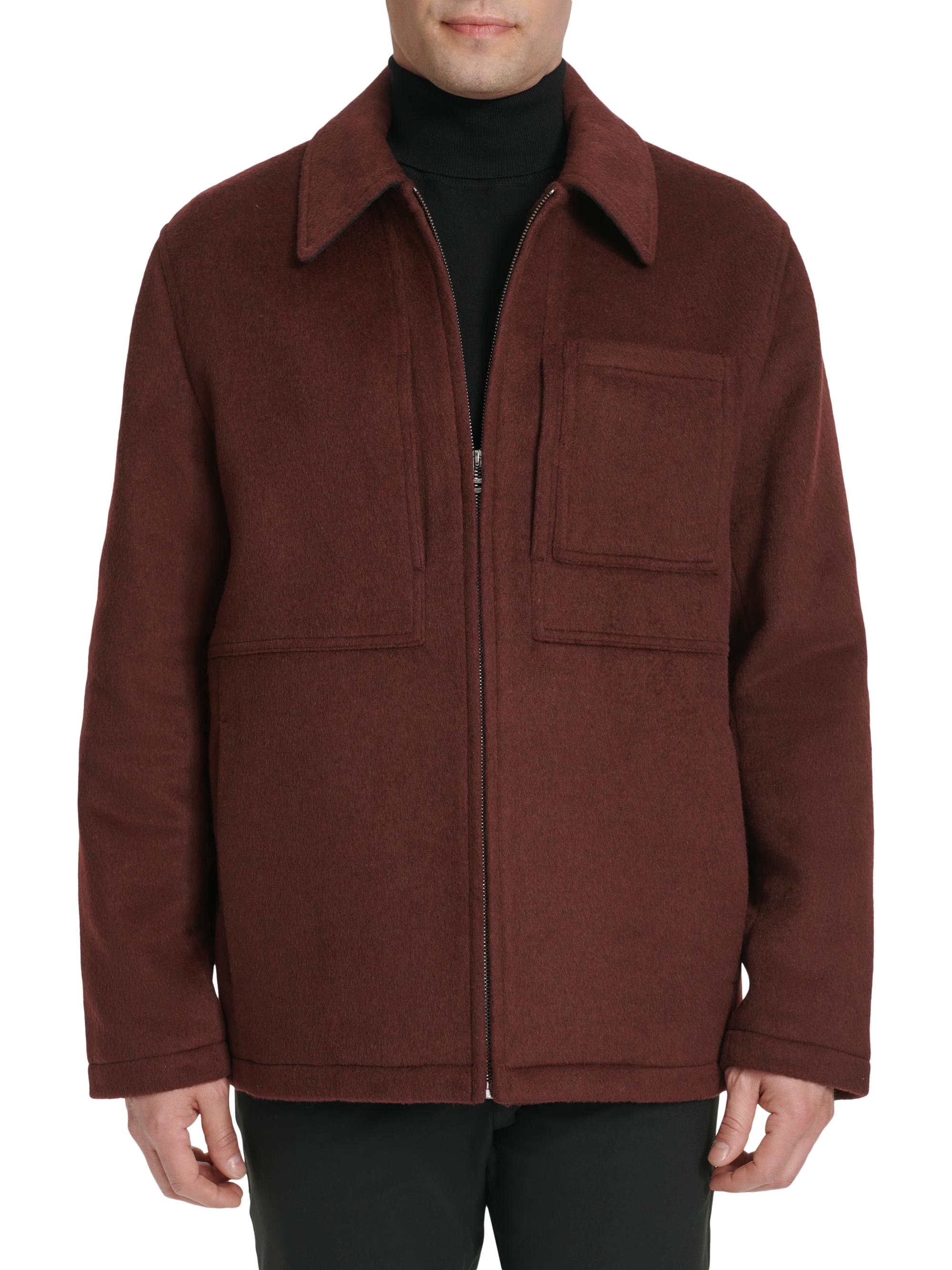 Click here for Cole Haan Zip Front Jacket prices