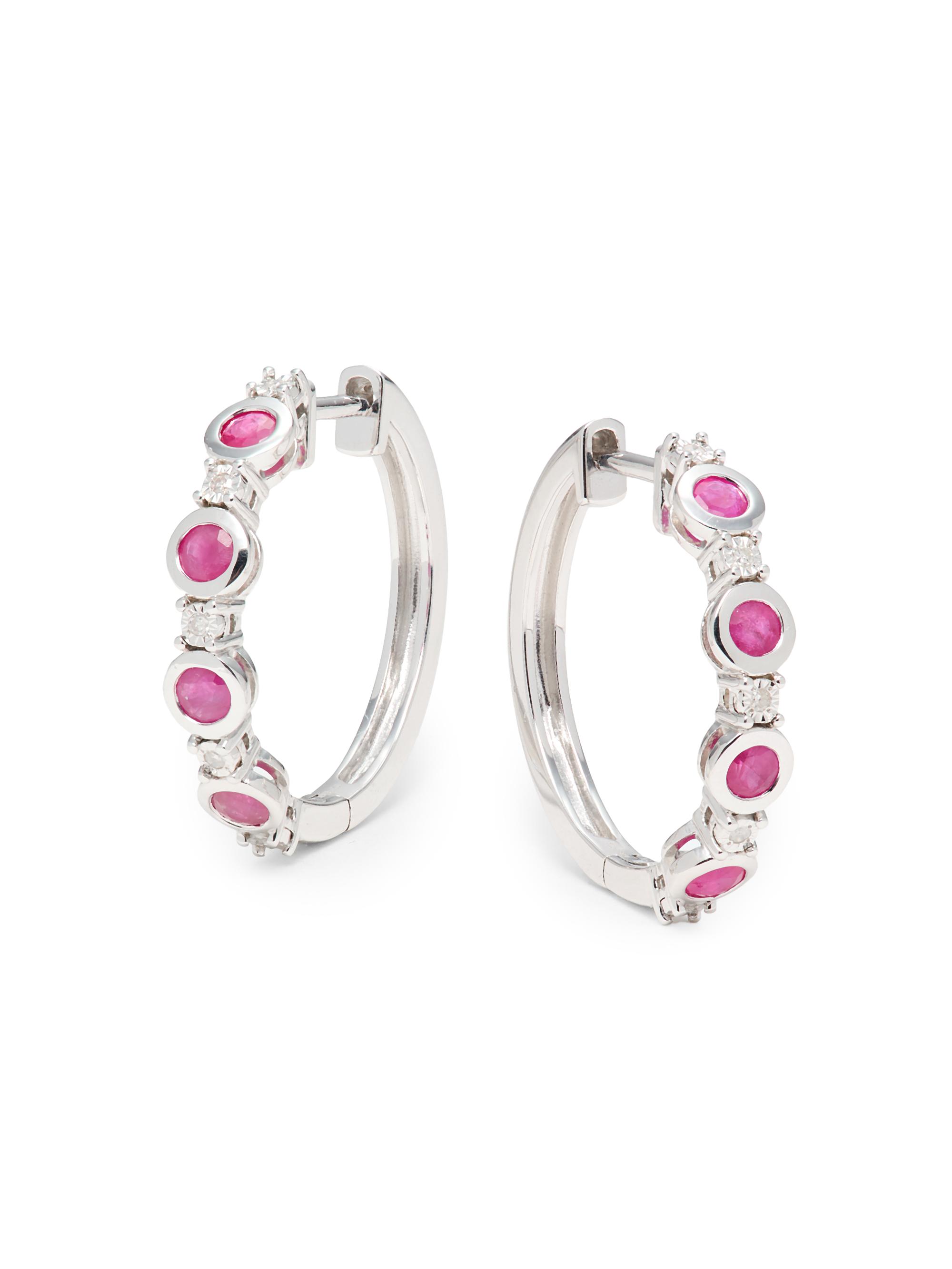 Click here for Effy Eny Womens Sterling Silver  0.04 TCW Diamond... prices