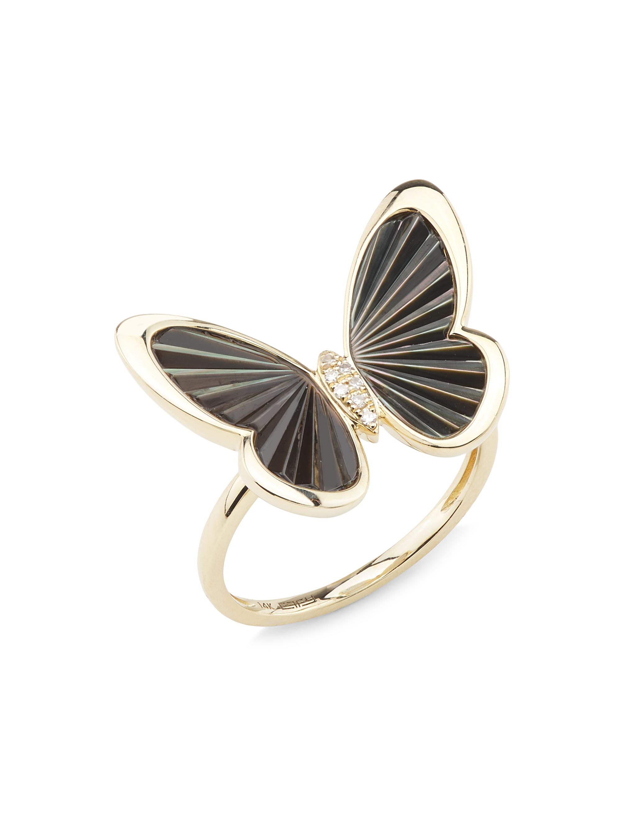 Click here for Effy Womens 14K Yellow Gold  3.06 TCW Mother Of Pe... prices