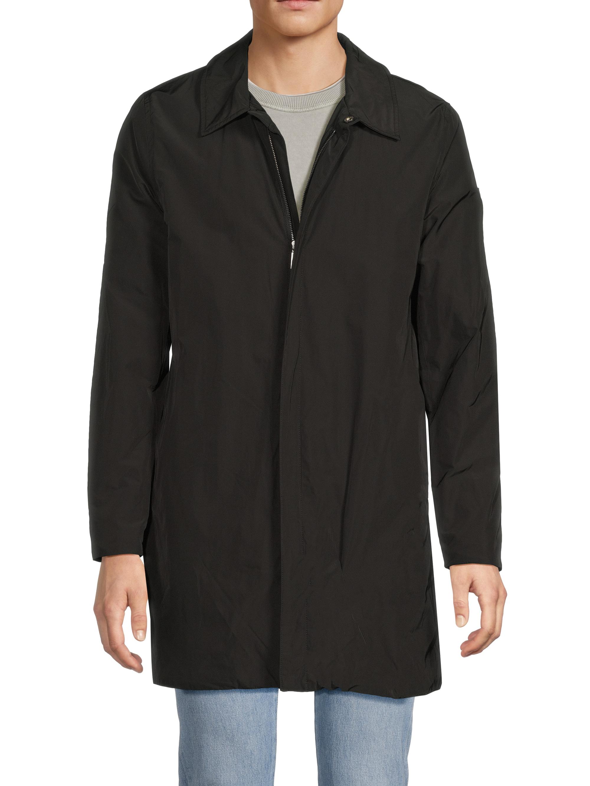 Click here for Hunter Mens Castle Cloak Lightweight Jacket - Blac... prices