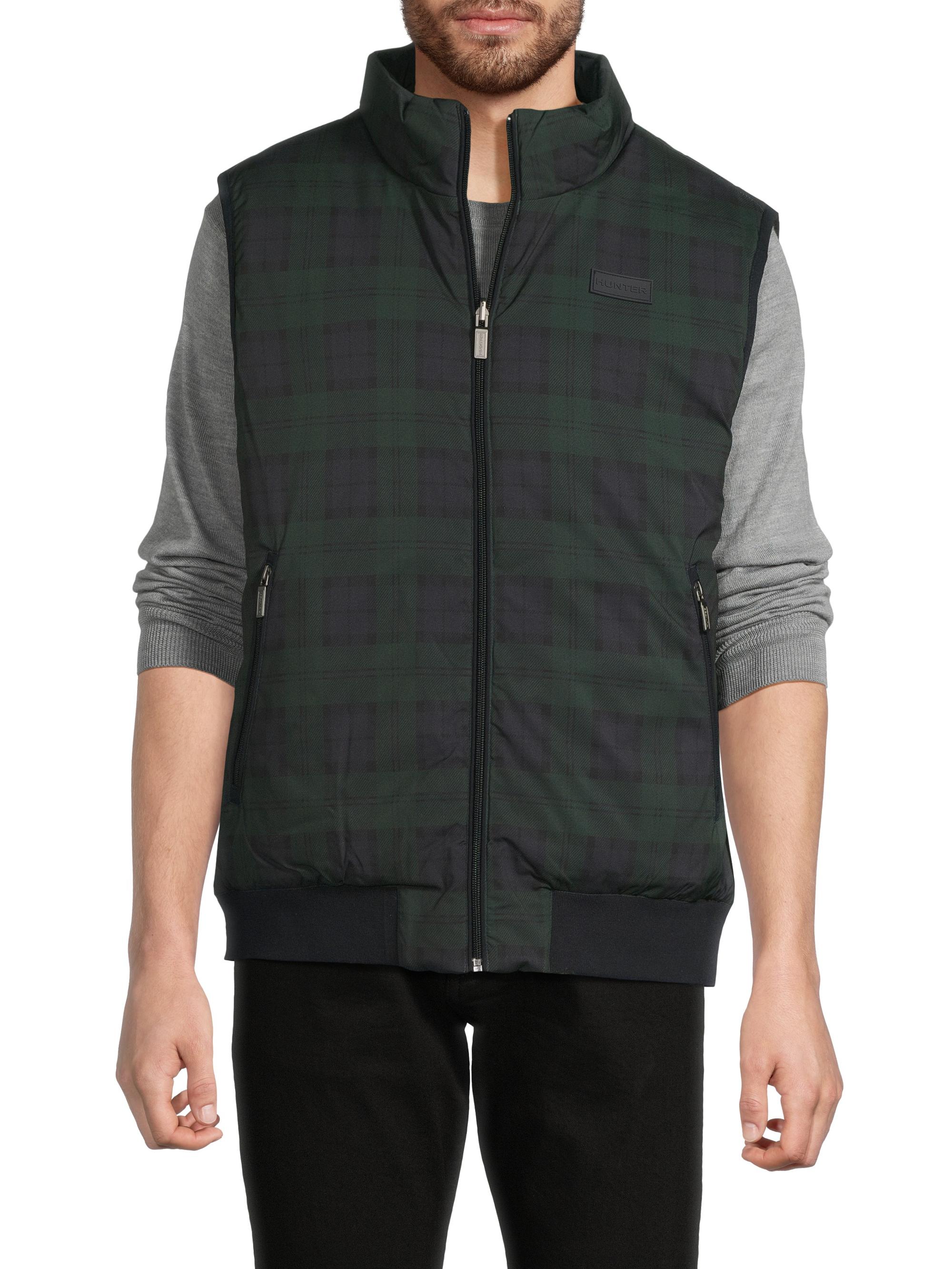 Click here for Hunter Mens Reversible Quilted Vest - Night Sky Pl... prices