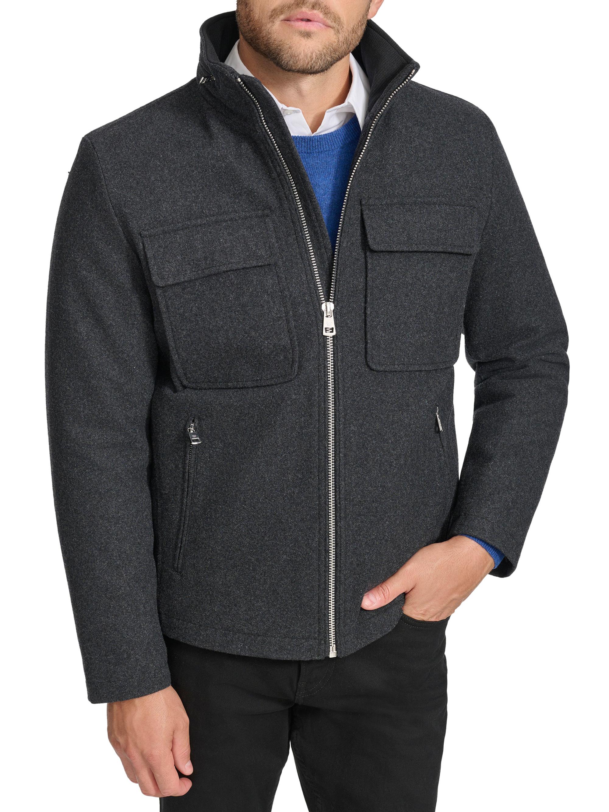 Click here for Calvin Klein Mens Hipster Full-Zip Jacket with Zip... prices