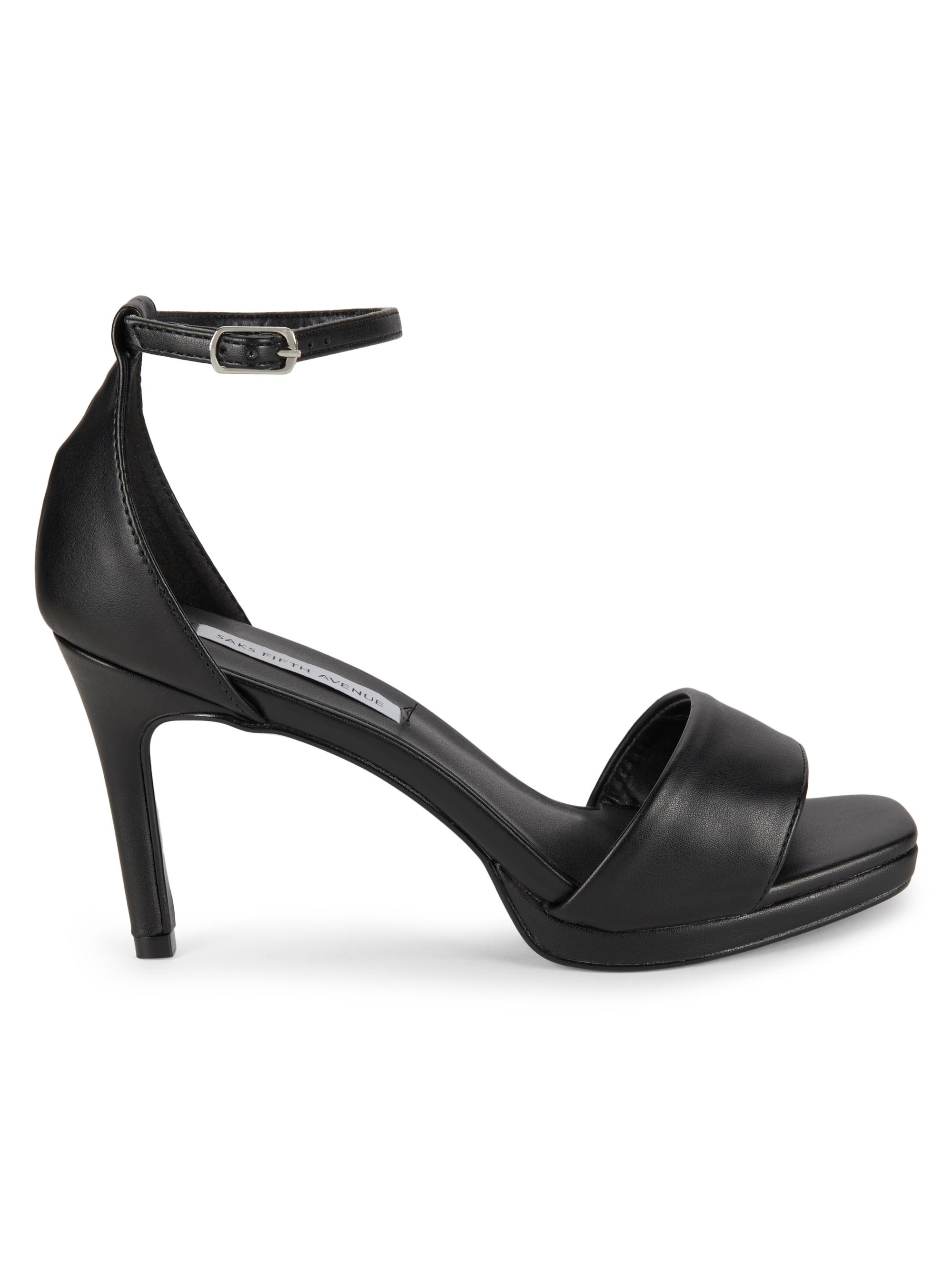 Click here for Saks Fifth Avenue Womens Callie 90MM Metallic Stil... prices