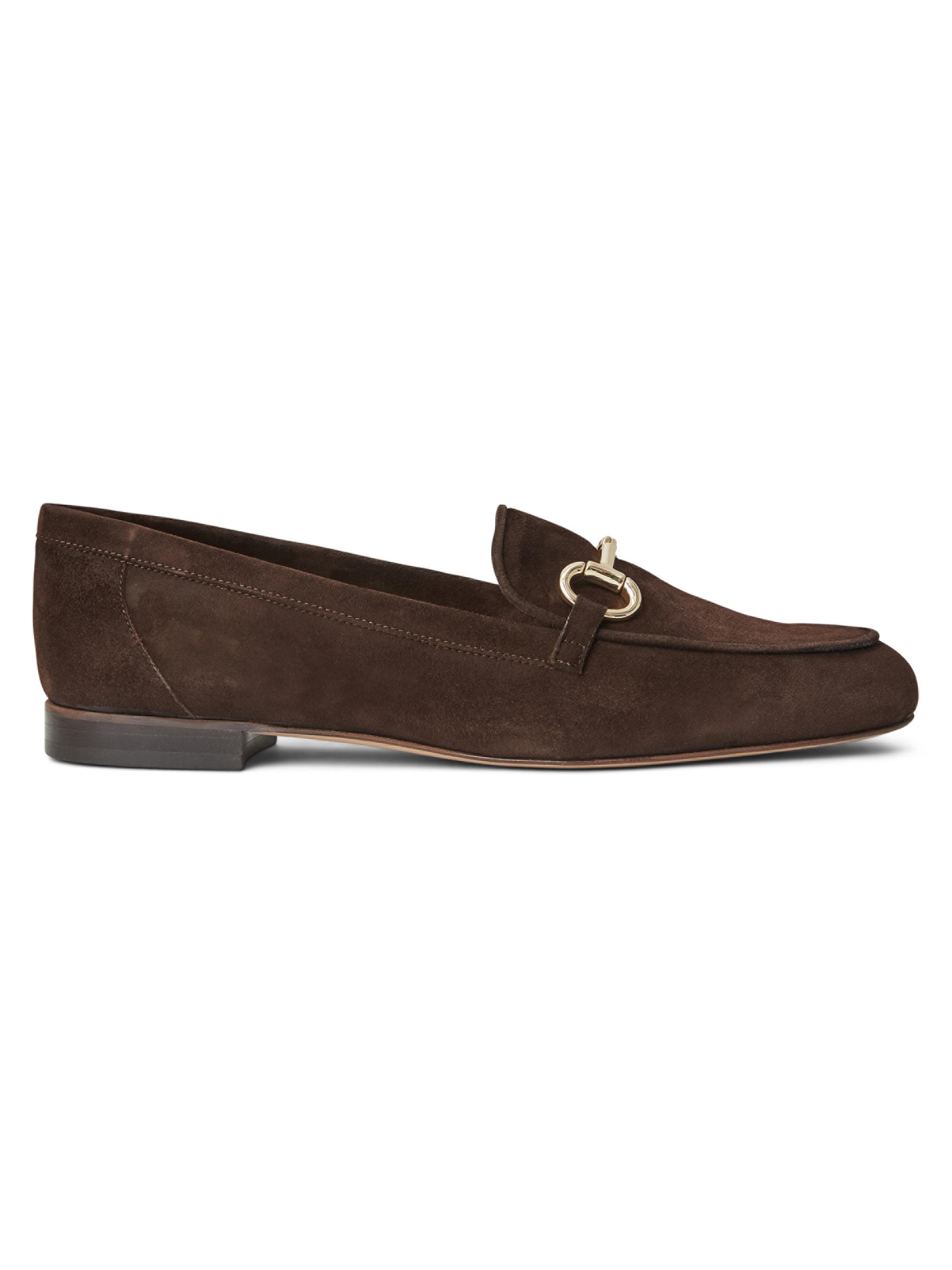 Click here for Bruno Magli Womens Luna Suede Bit Loafers - Brown... prices