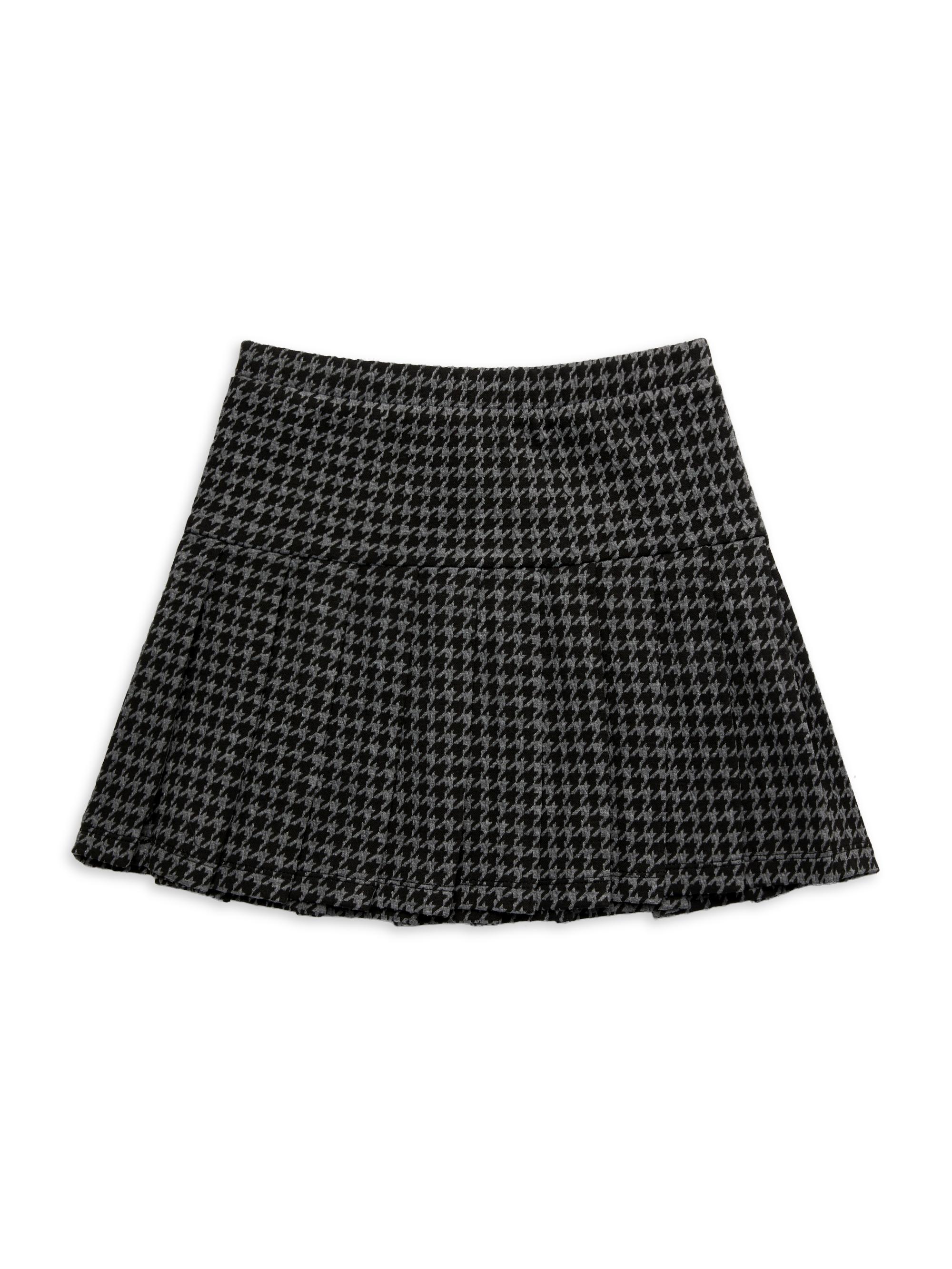 Click here for Hannah Banana Little Girls & Girls Houndstooth Ple... prices