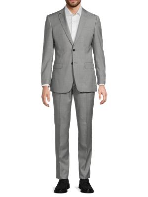 Cavalli Class by Roberto Cavalli Wool Slim-Fit Suit on SALE | Saks OFF 5TH