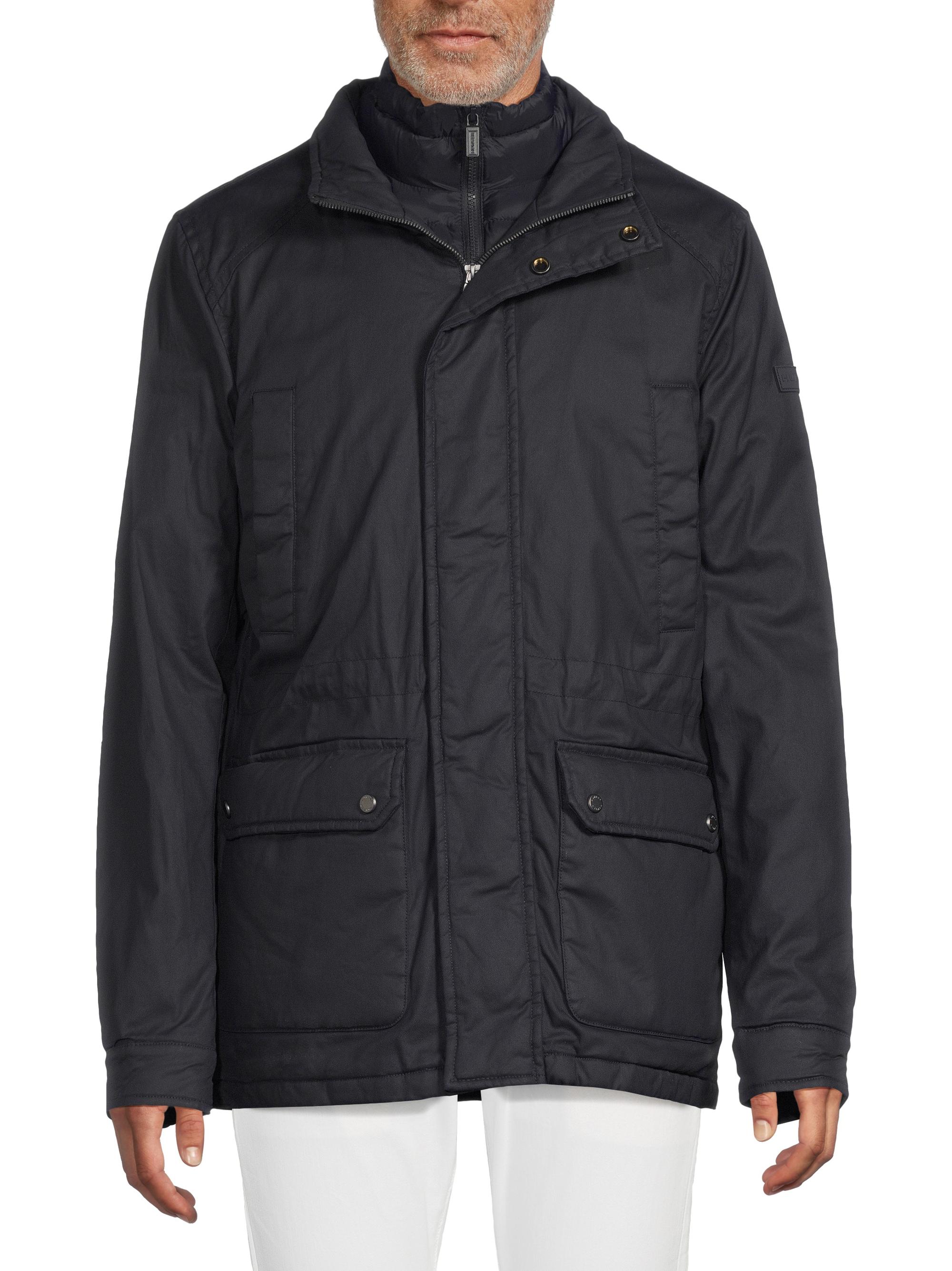 Click here for Hunter Mens Robert Utility Jacket - Night Sky - Si... prices