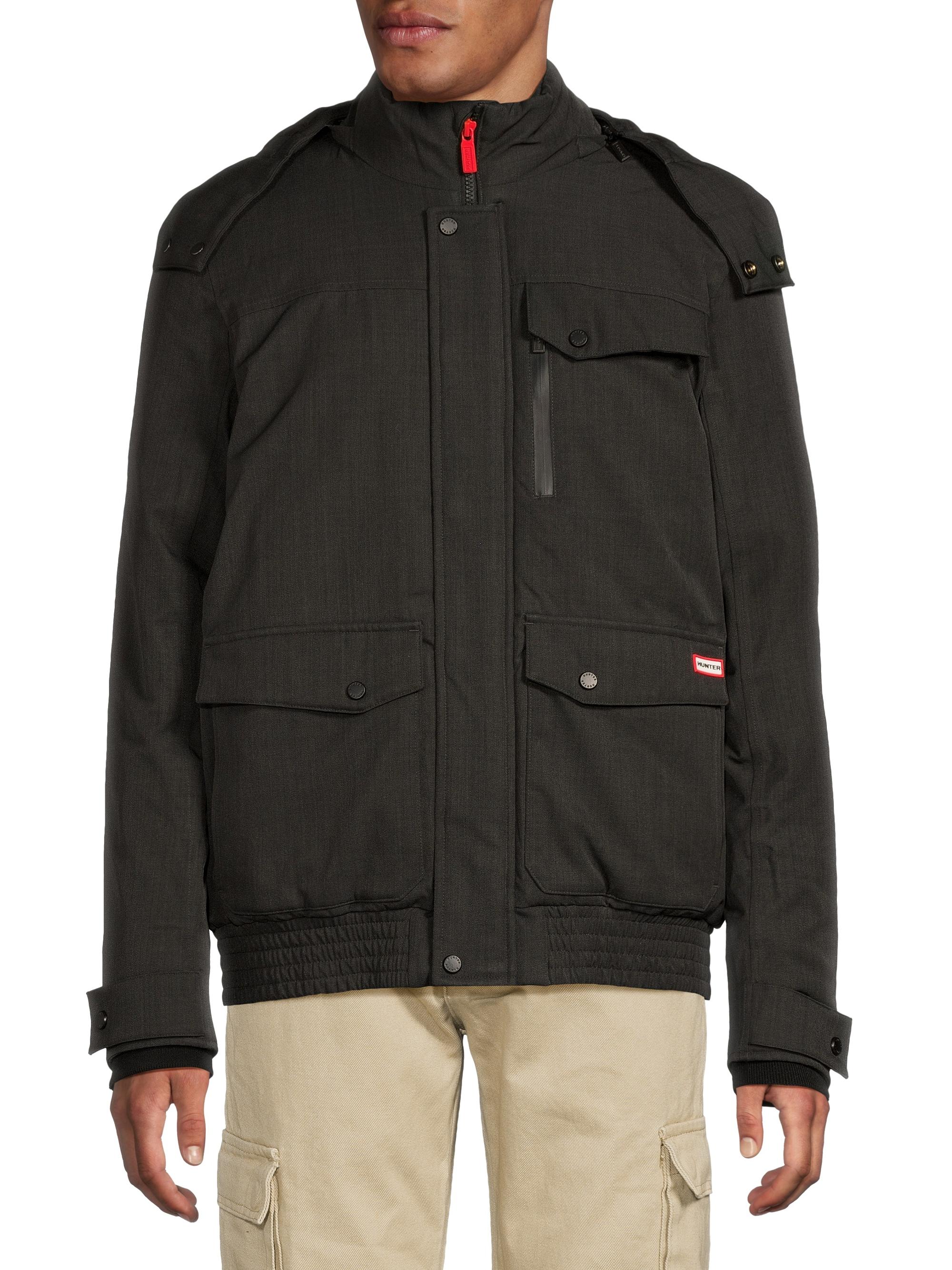 Click here for Hunter Mens Heat Utility Jacket - Black - Size L prices