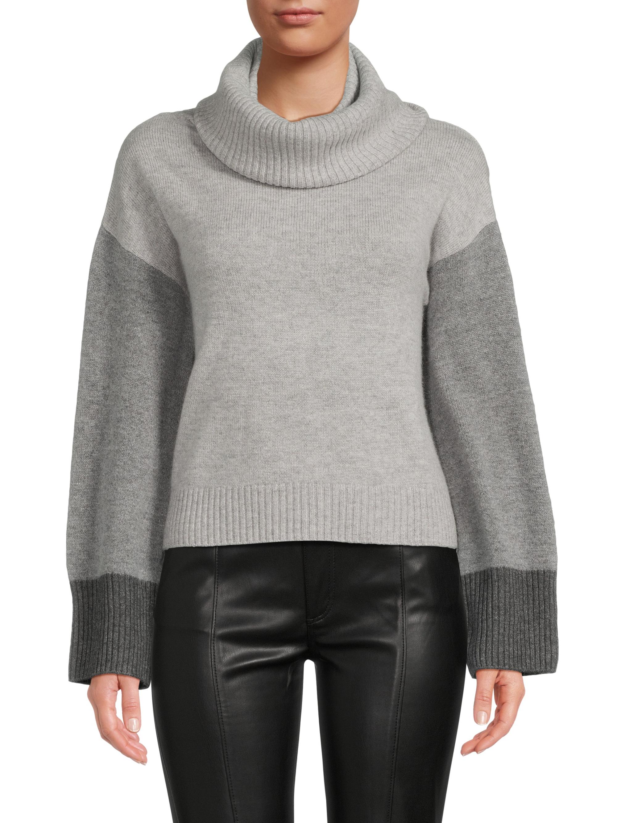 Click here for Naadam Womens Tonal Sleeve Dropped Shoulder Sweate... prices