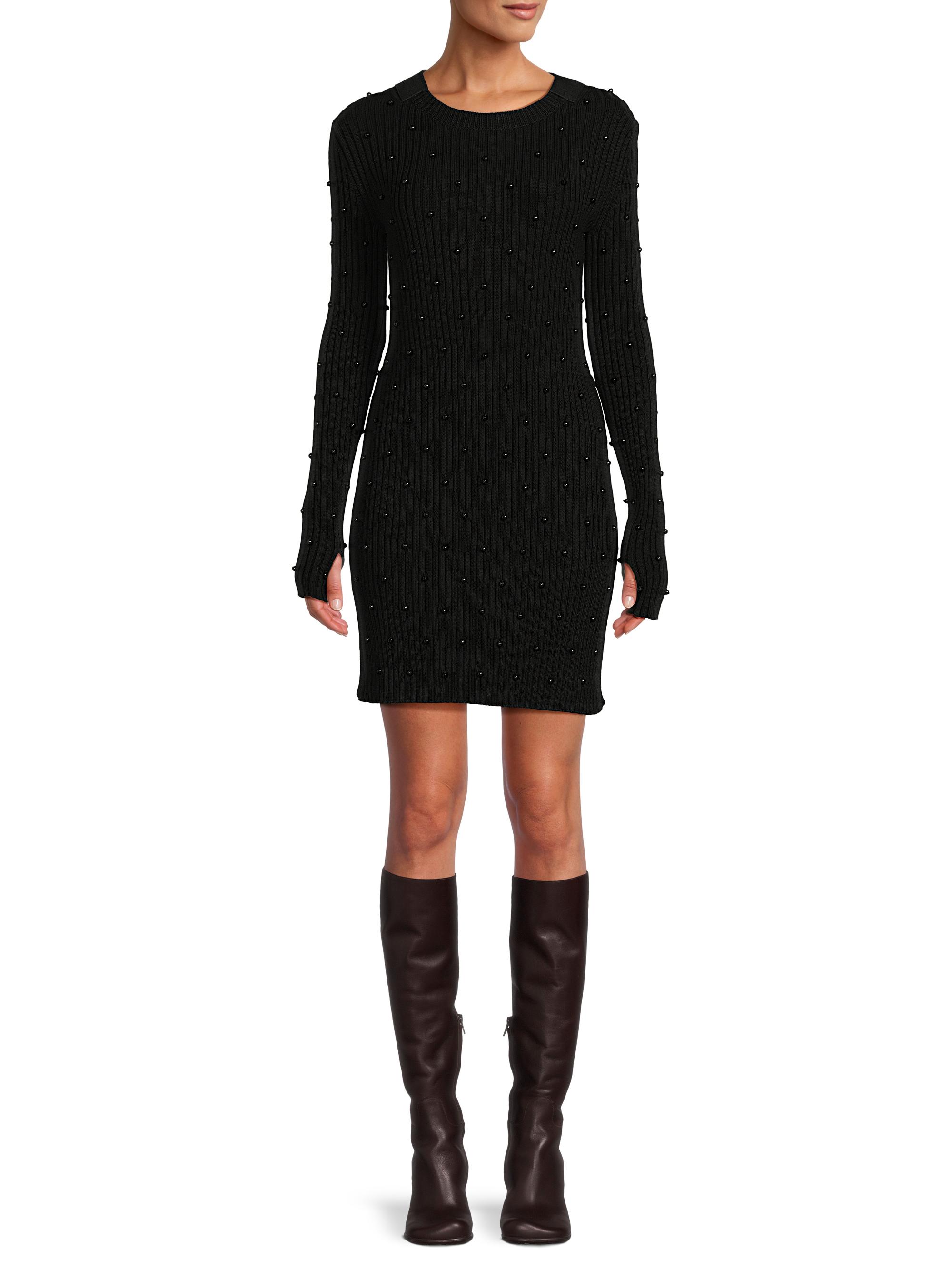 Click here for Helmut Lang Womens Embellished Crewneck Cotton Min... prices