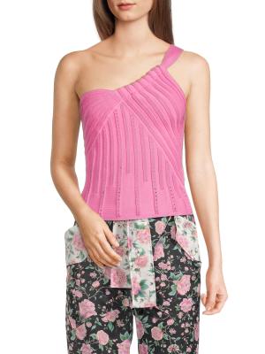 Amur Rena Textured Knit Top on SALE | Saks OFF 5TH