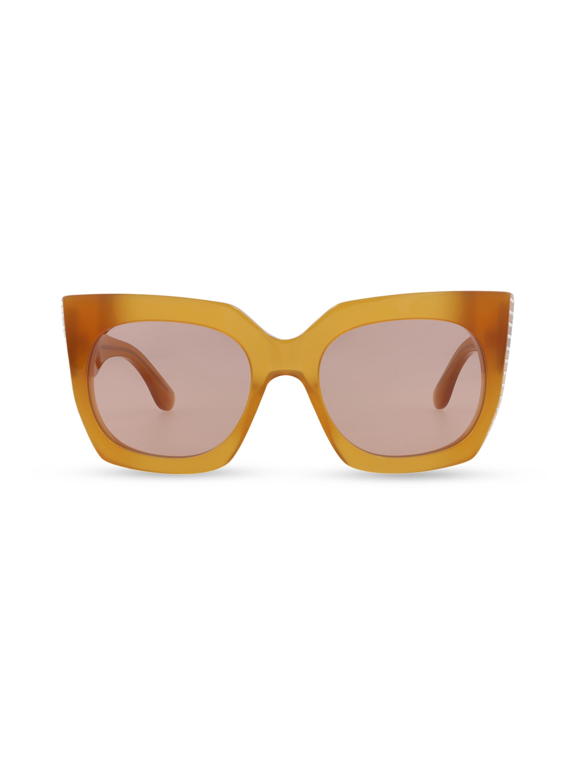 Click here for Alaïa Womens 54MM Cat Eye Sunglasses - Yellow Pink prices