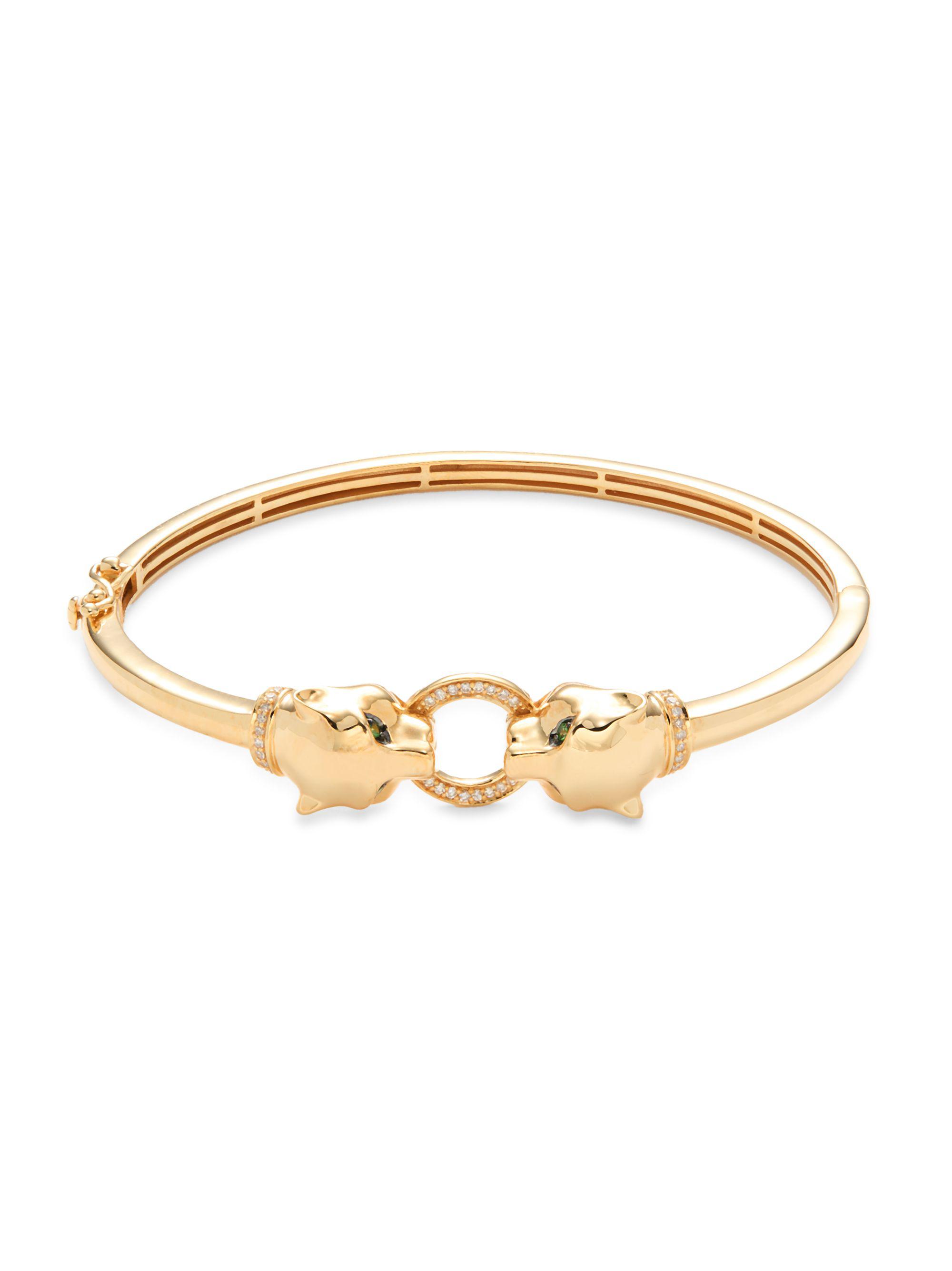 Click here for Effy Eny Womens 14K Yellow Goldplated Sterling Sil... prices