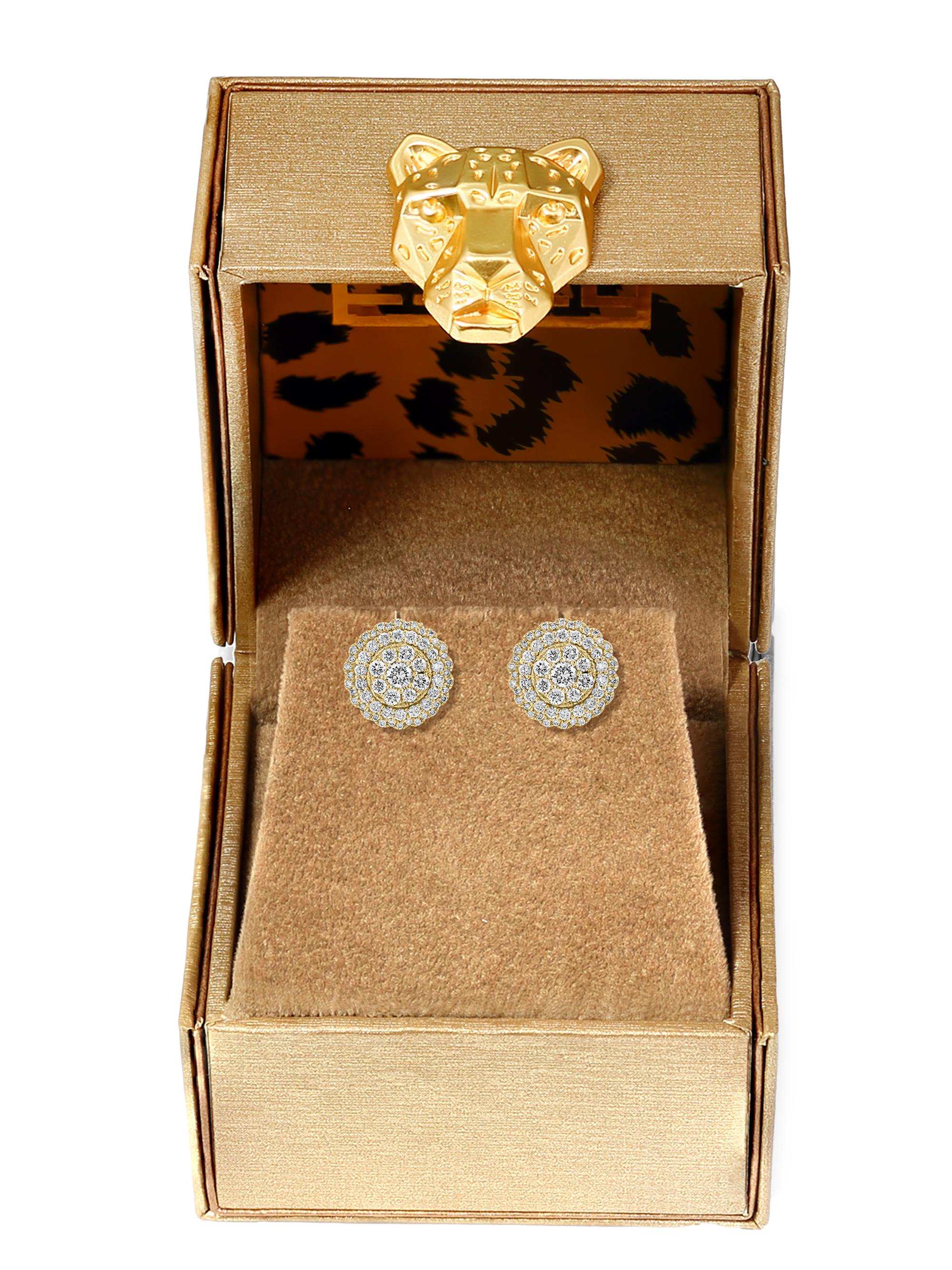 Click here for Effy Womens 14K Yellow Gold & 1.09 TCW Diamond Stu... prices